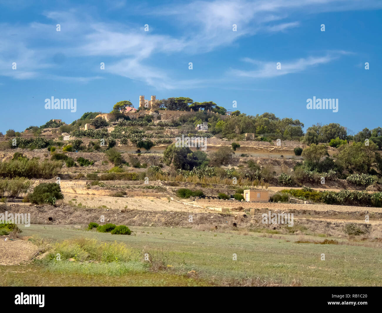 Maltese fields hi-res stock photography and images - Alamy