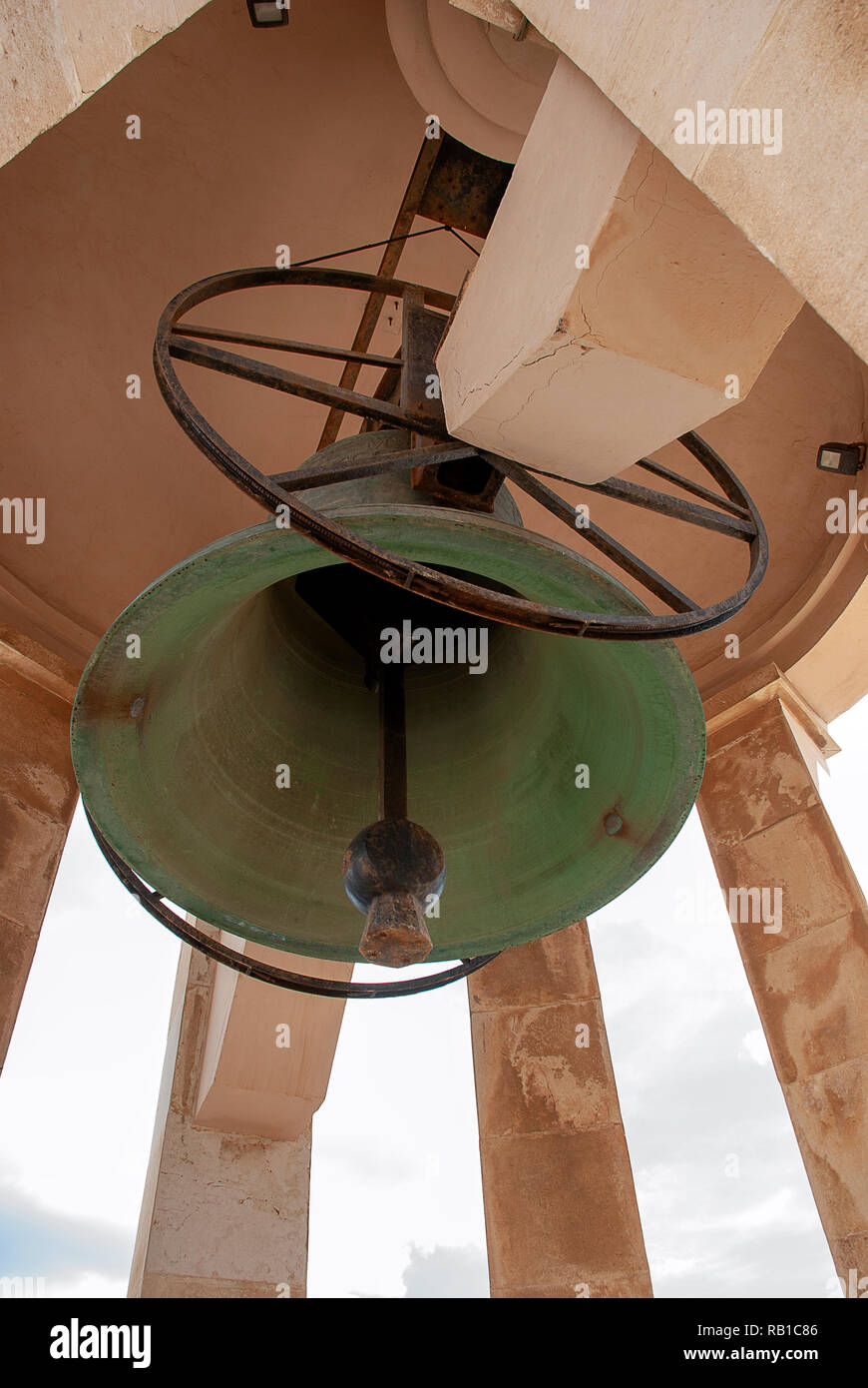 The Siege Bell War Memorial at Valetta Harbour in Malta Stock Photo - Alamy