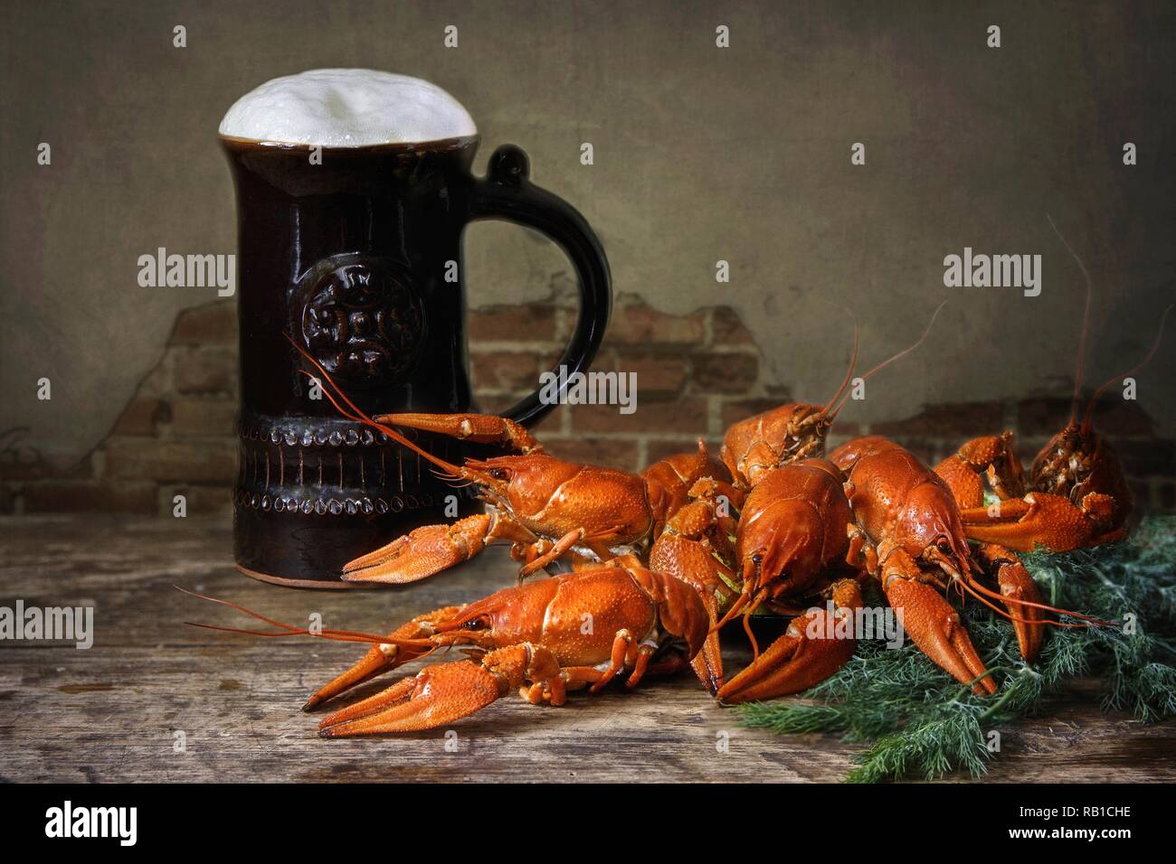 Still life with beer Stock Photo - Alamy