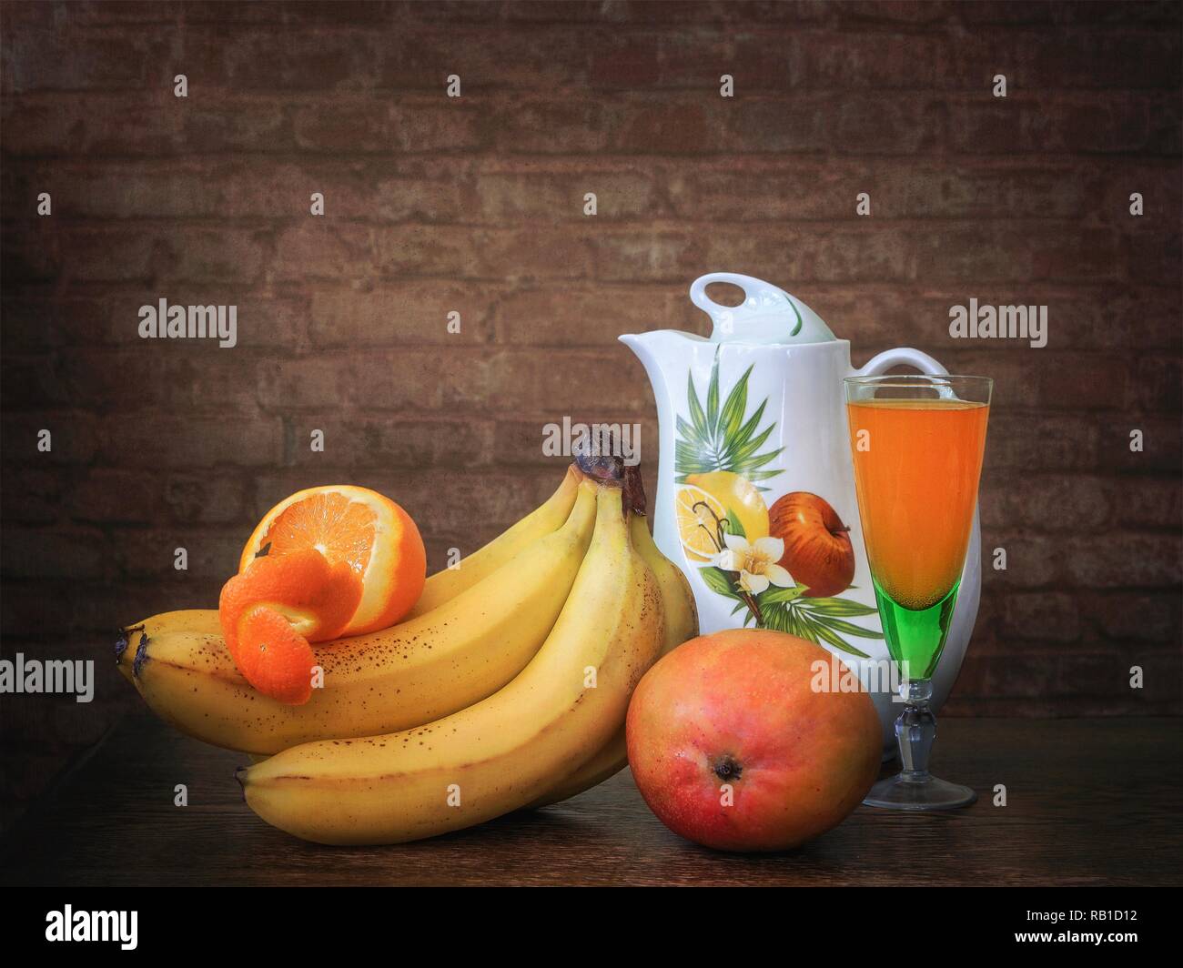 Still life with fruits Stock Photo - Alamy