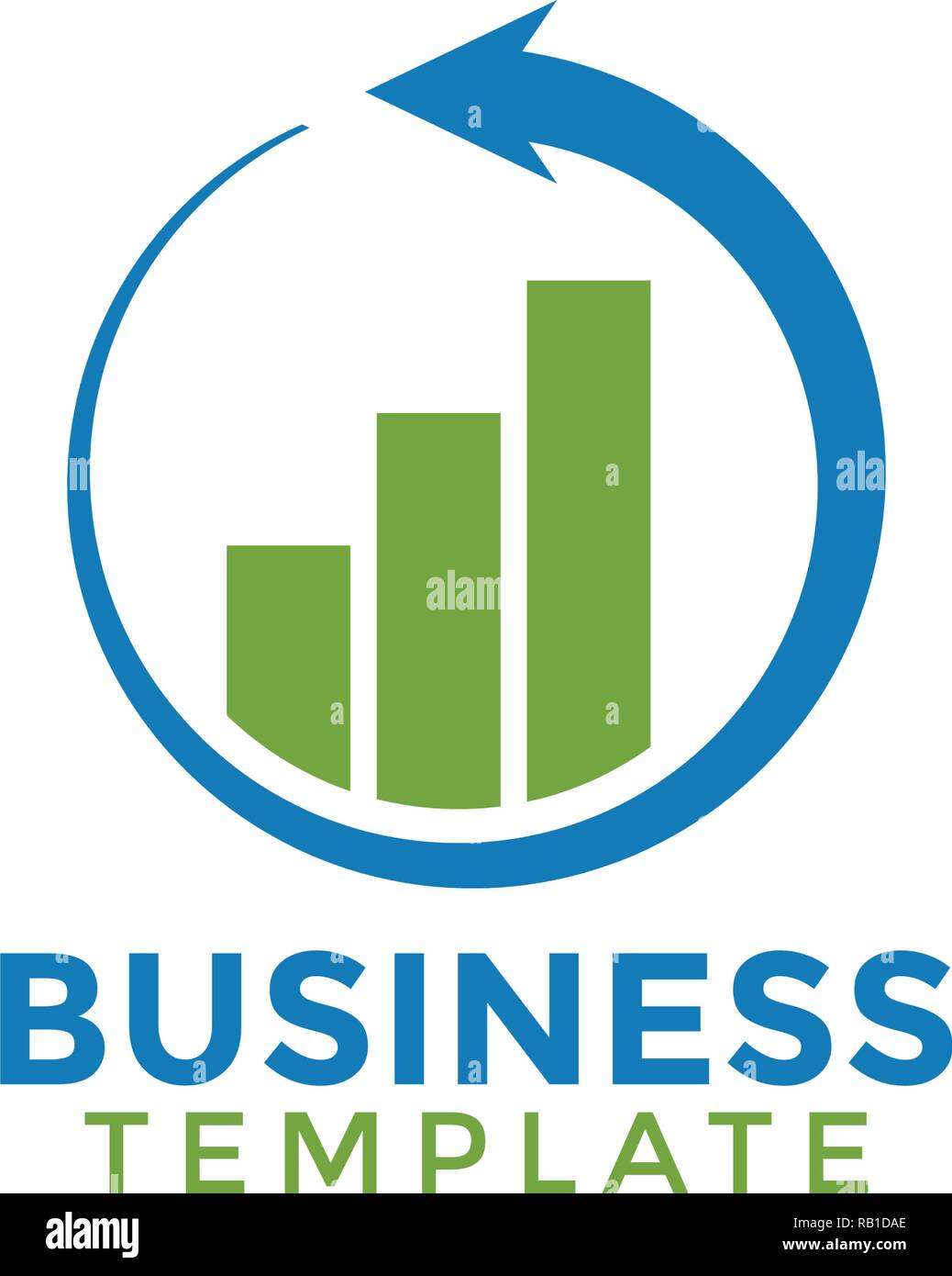 Business template logo Stock Vector Images - Alamy
