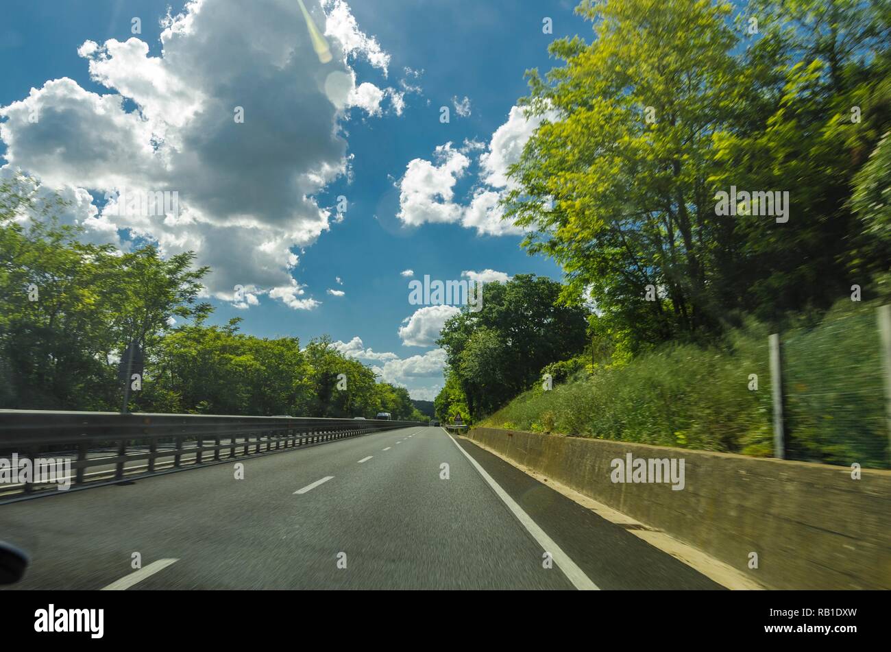 Highway drive beautiful landscape hi-res stock photography and images ...