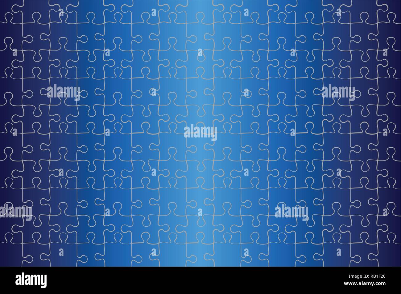 Blue abstract grunge puzzle background - illustration Stock Vector ...