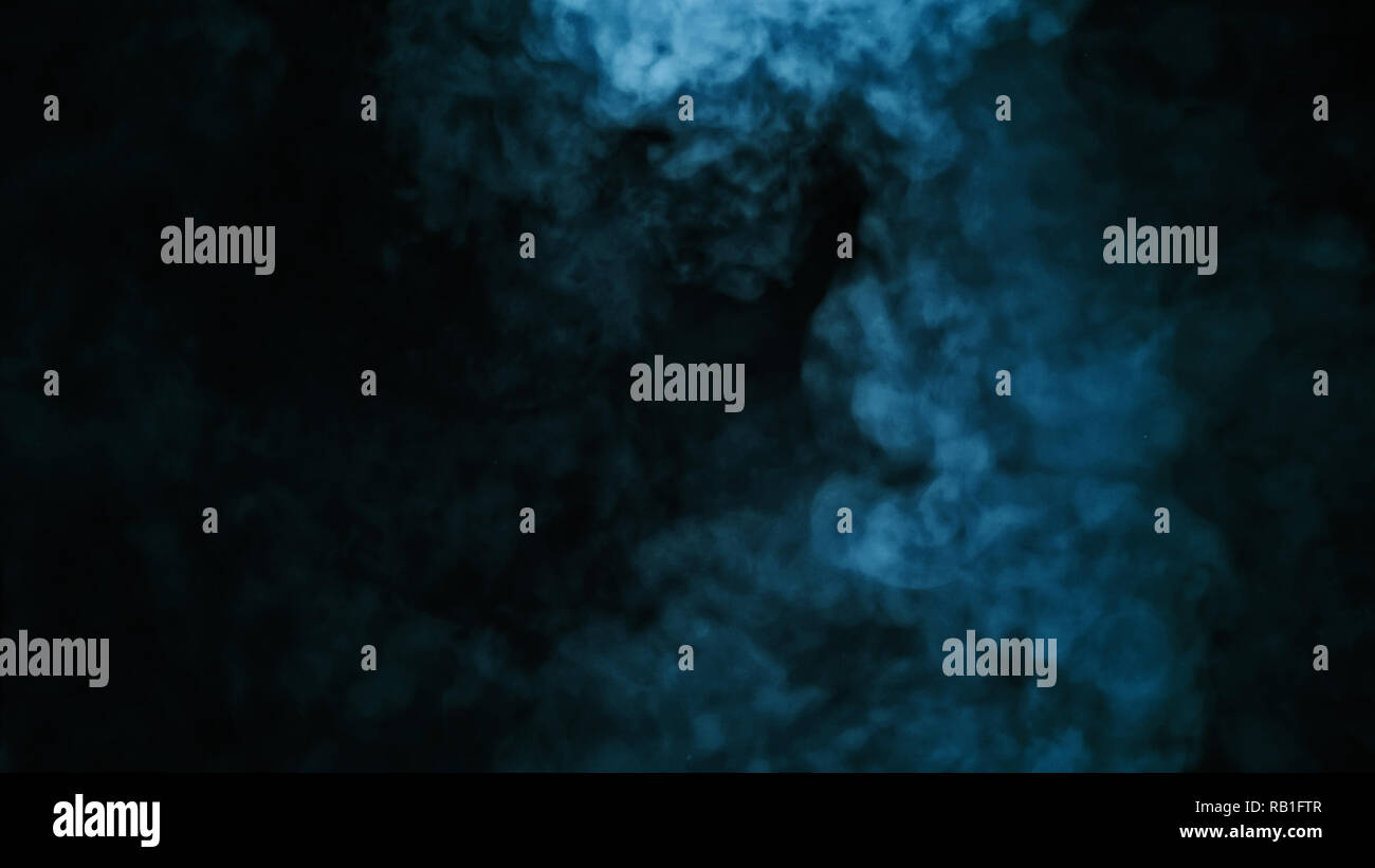 Abstract colorful smoke mist fog on a black background. Texture. Design ...