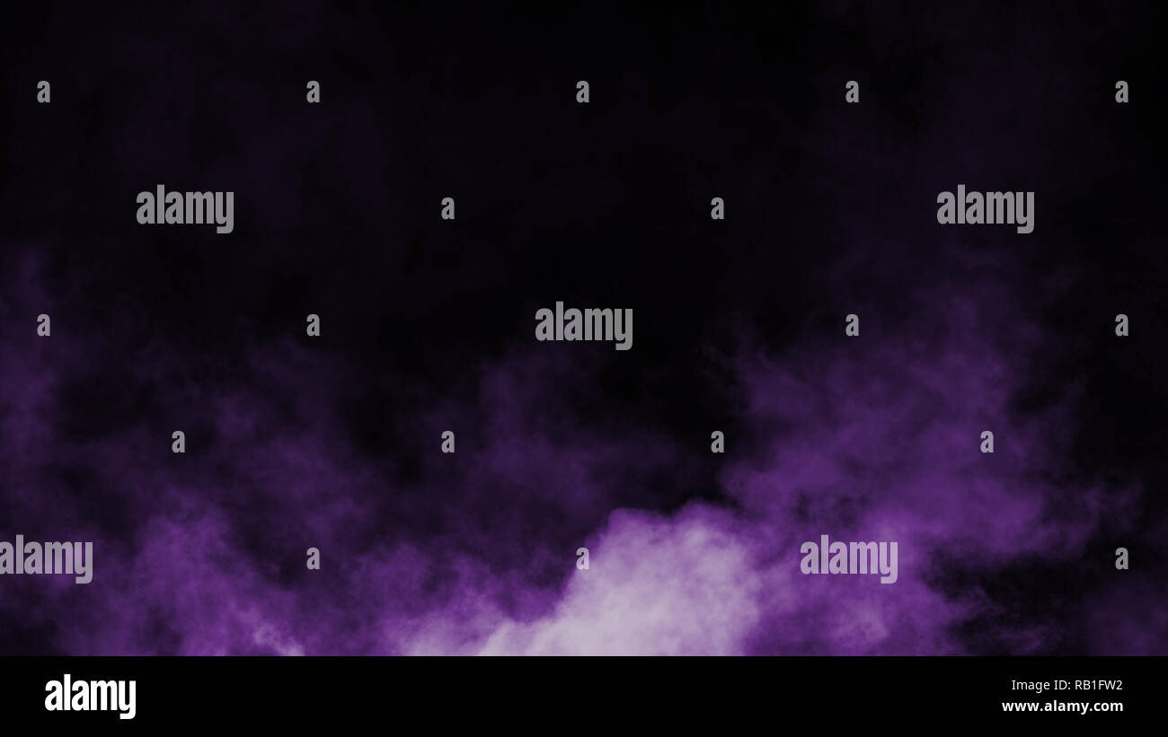 Abstract colorful smoke mist fog on a black background. Texture. Design ...