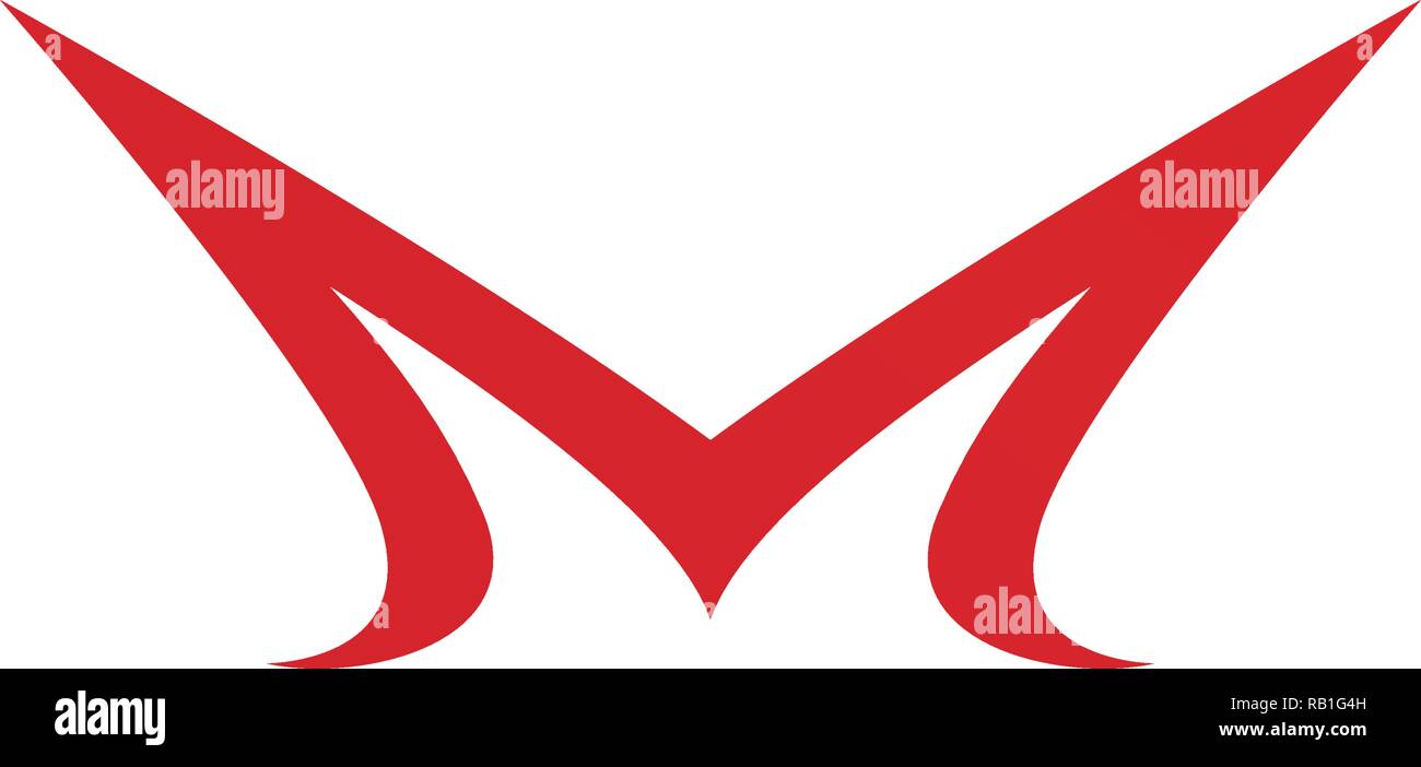 M logo and symbol vector Stock Vector Image & Art - Alamy