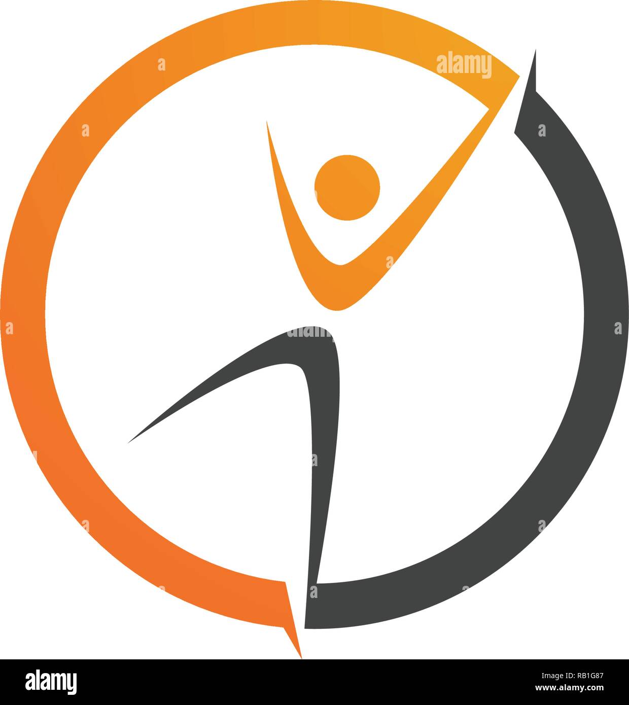 Health people logo and symbol vector Stock Vector Image & Art - Alamy