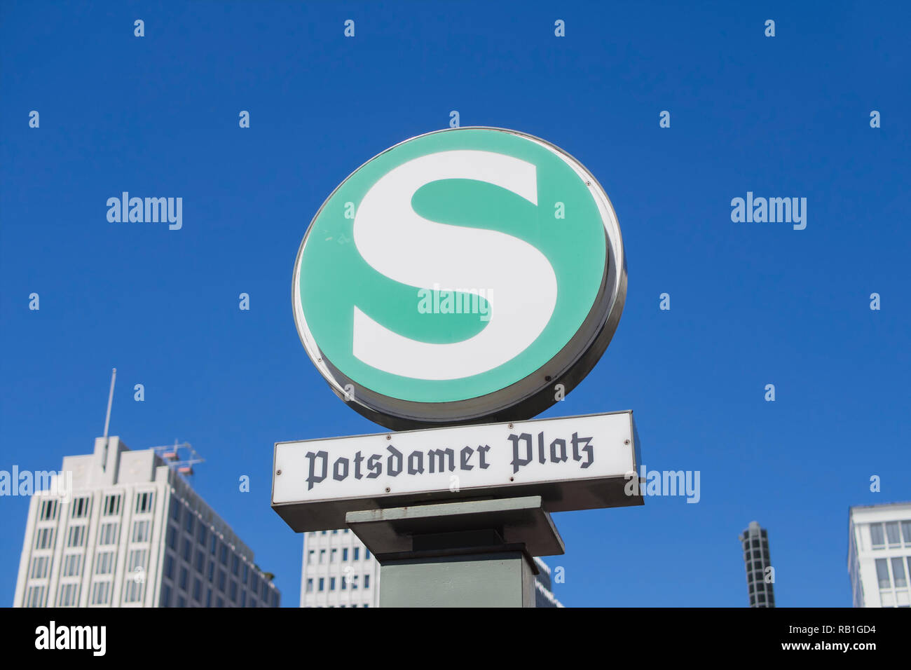 Railway station sign germany hi-res stock photography and images - Alamy
