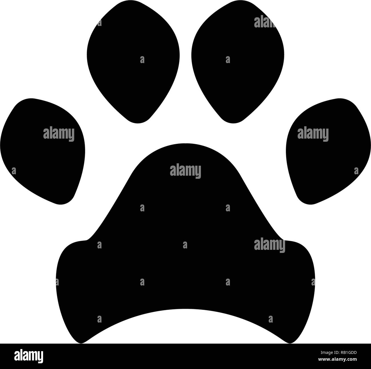 Puppy symbols Black and White Stock Photos & Images - Alamy