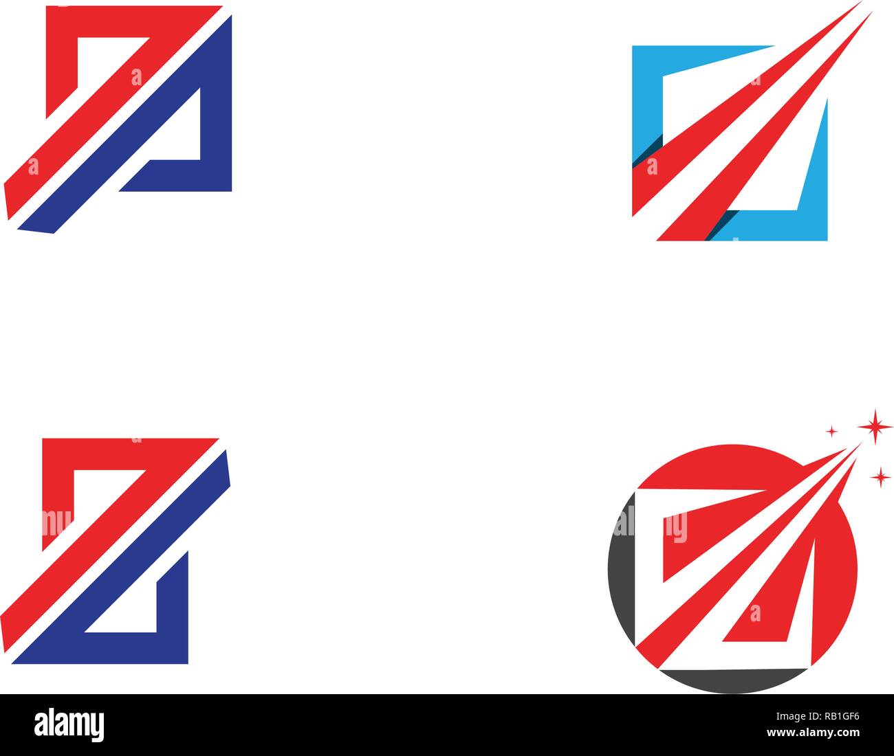 finance logo and symbols app template Stock Vector Image & Art - Alamy