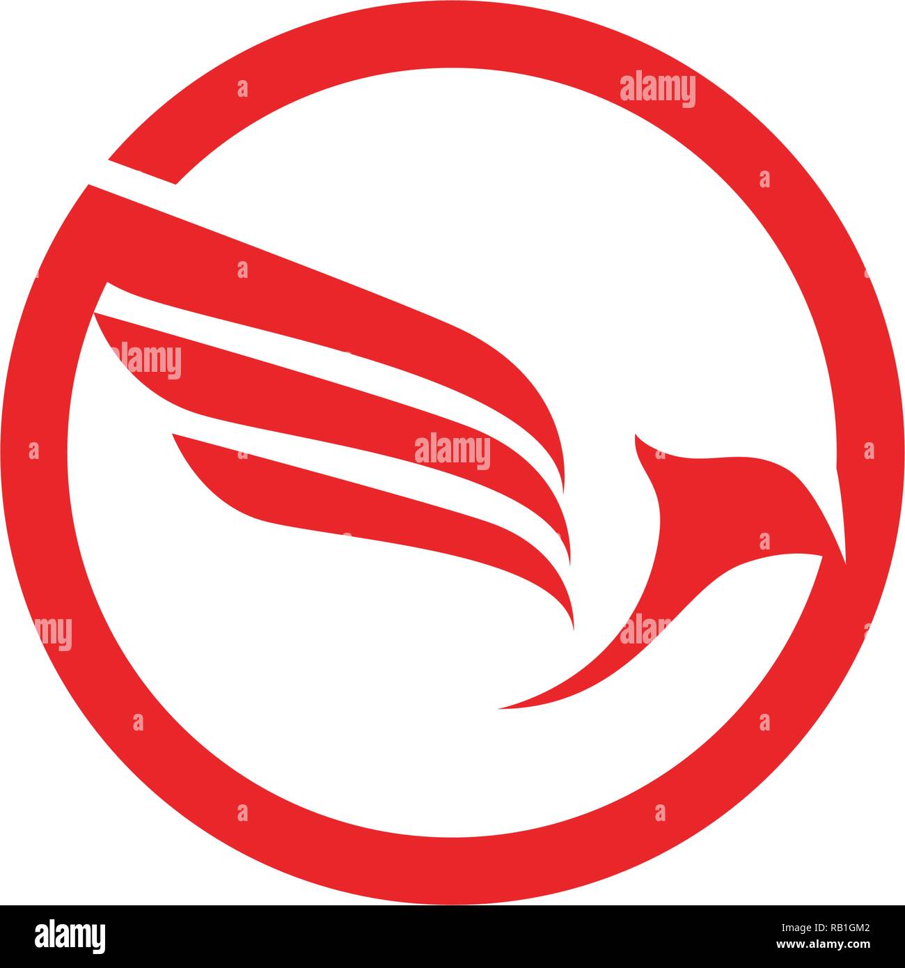 Airplane fly logo and symbols vector template app Stock Vector Image ...