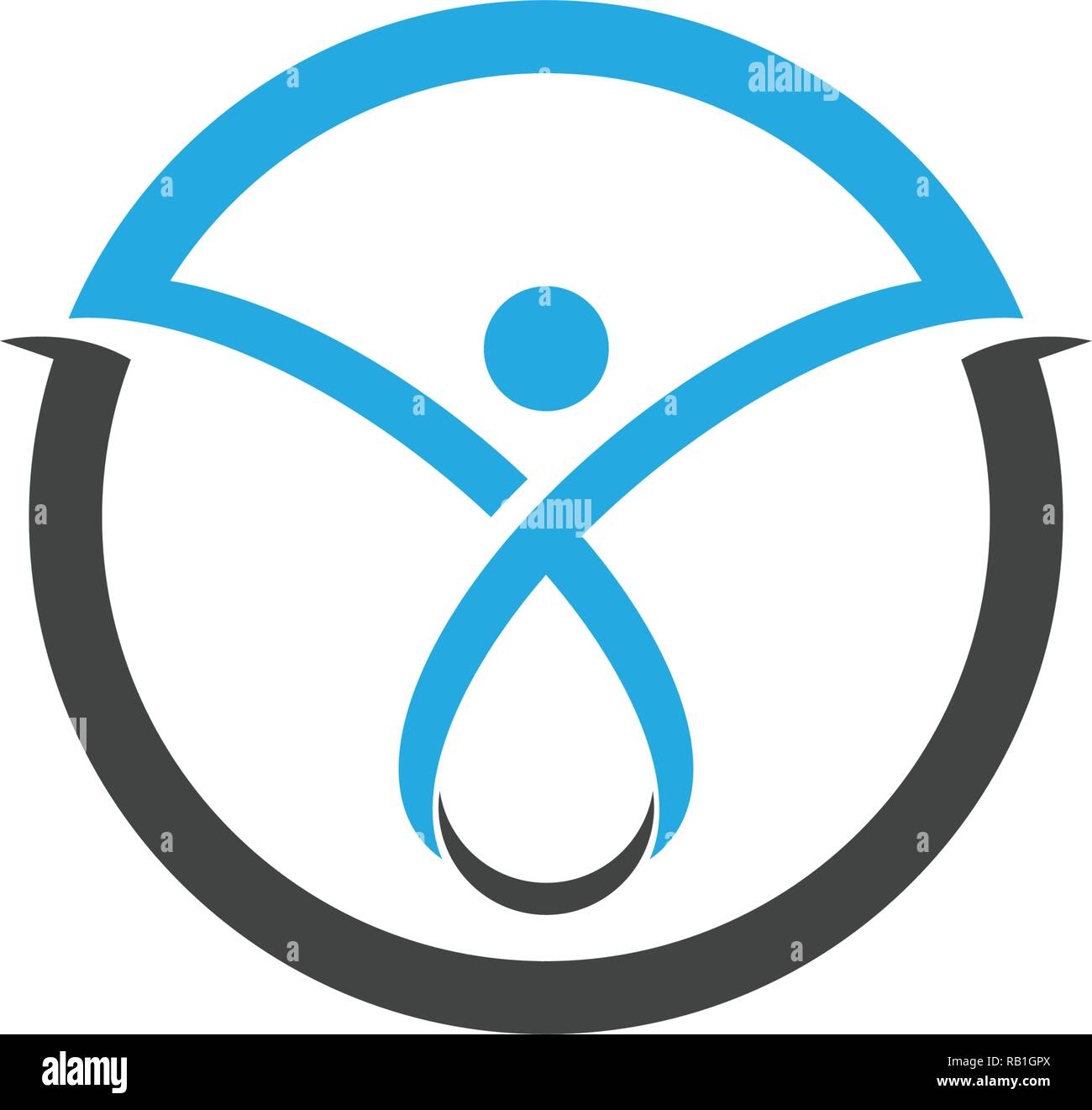 Health people logo and symbol vector Stock Vector Image & Art - Alamy