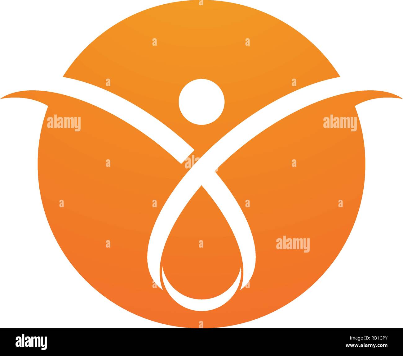 Health people logo and symbol vector Stock Vector Image & Art - Alamy