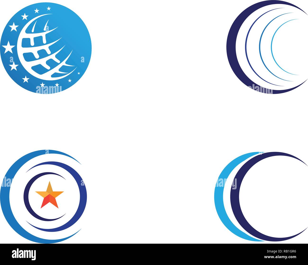 Wire World Logo Template vector illustration Stock Vector Image & Art ...