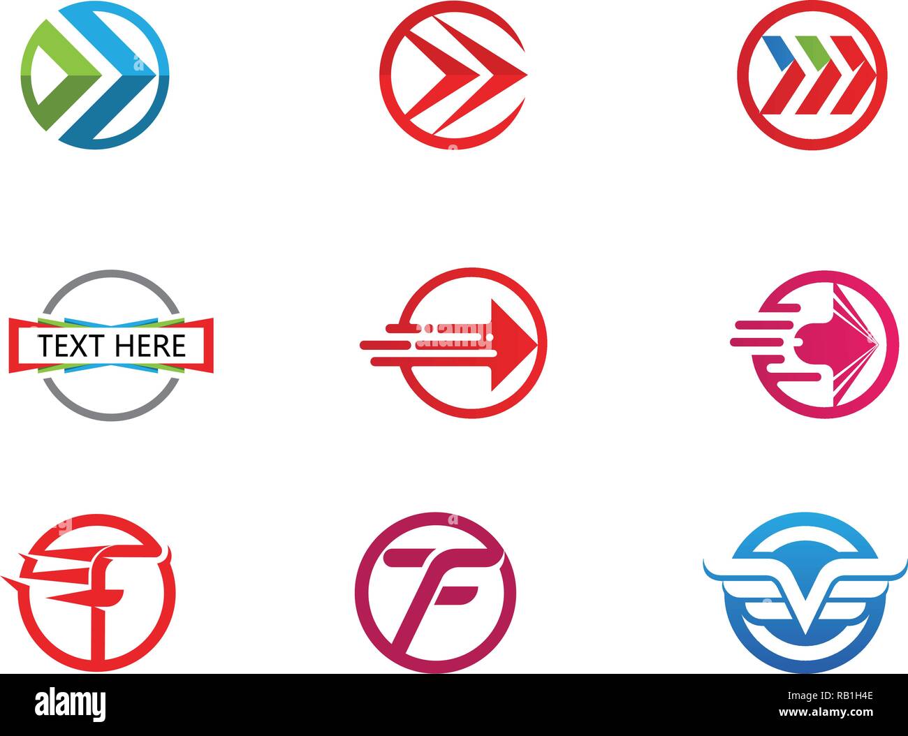 Finance logo and symbol vector Stock Vector Image & Art - Alamy