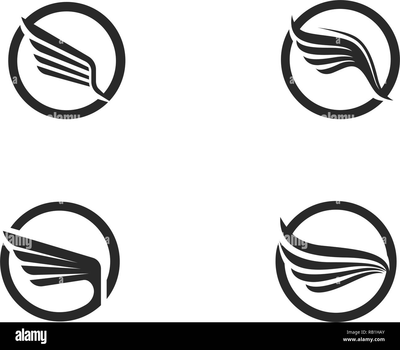 Force protection wing Stock Vector Images - Alamy