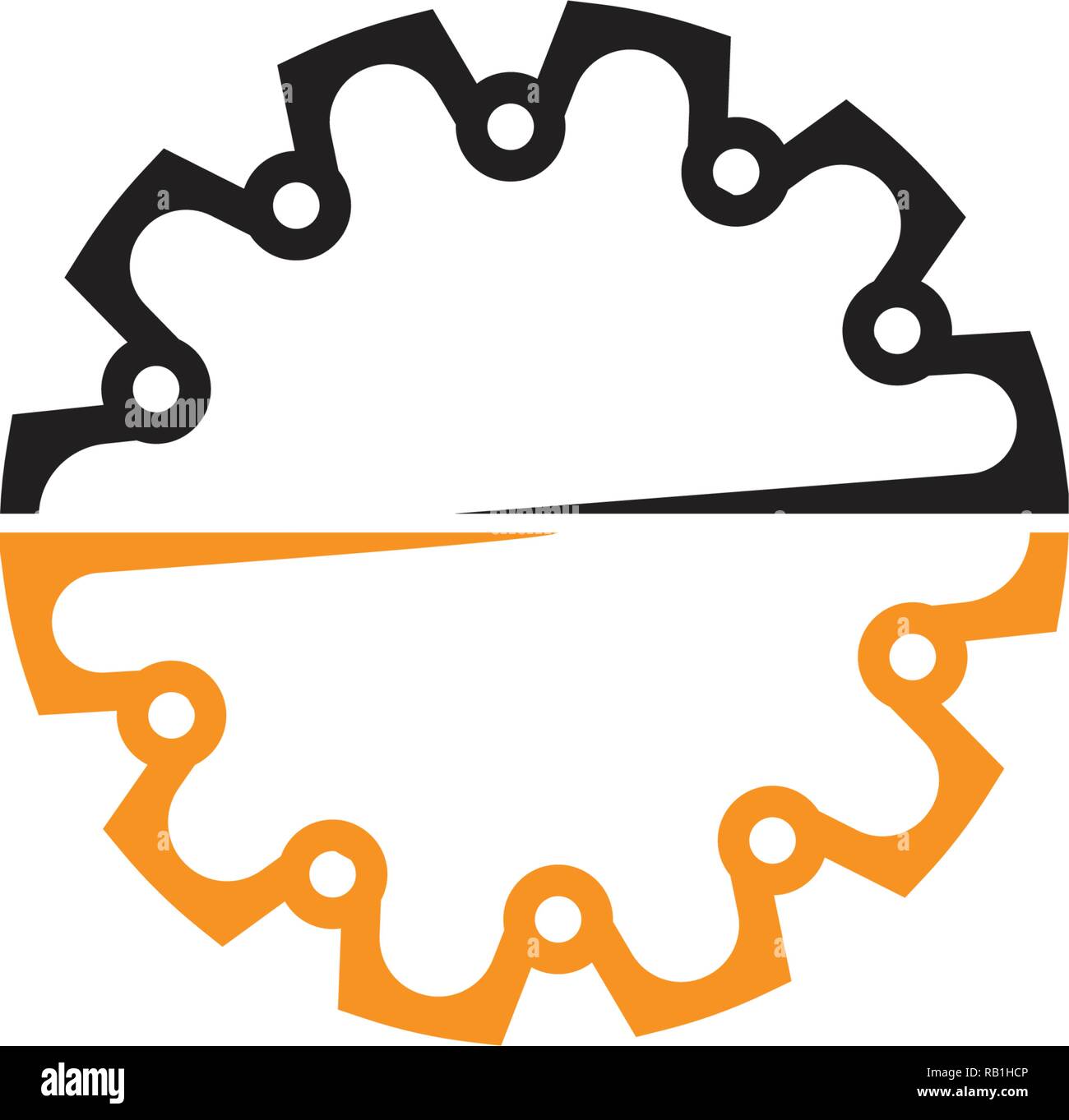 Gear Logo Template vector icon illustration Stock Vector Image & Art ...