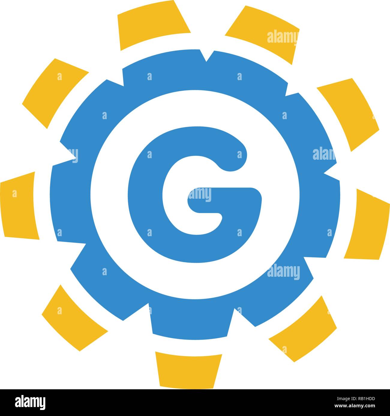 Gear Logo Template vector icon illustration Stock Vector Image & Art ...