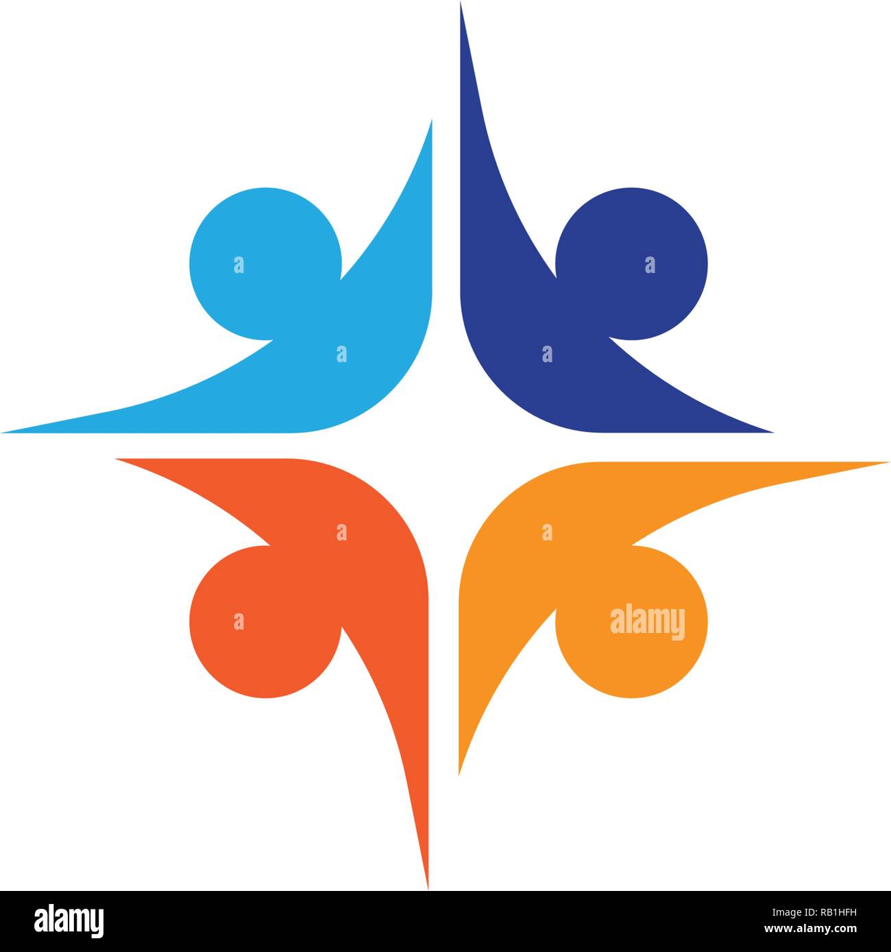 group people care logo and symbols template Stock Vector Image & Art ...