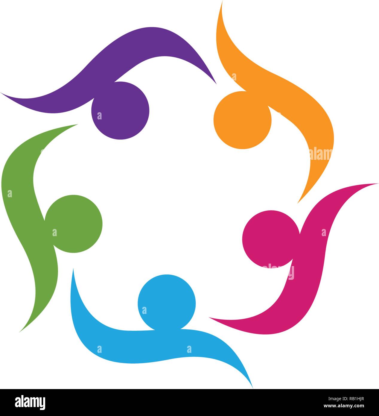 Community people care logo and symbols template Stock Vector Image ...