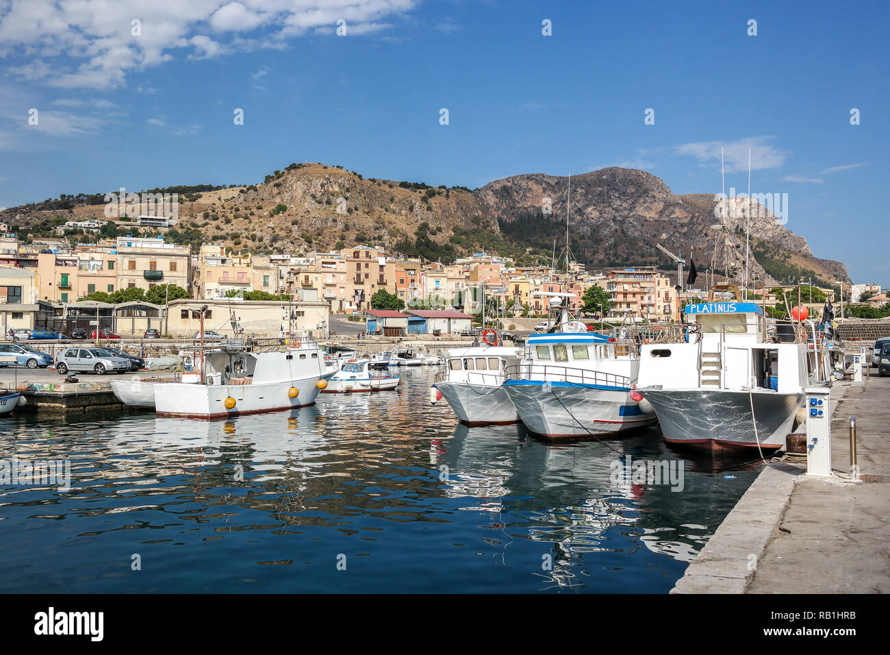 Port of santa flavia hi-res stock photography and images - Alamy