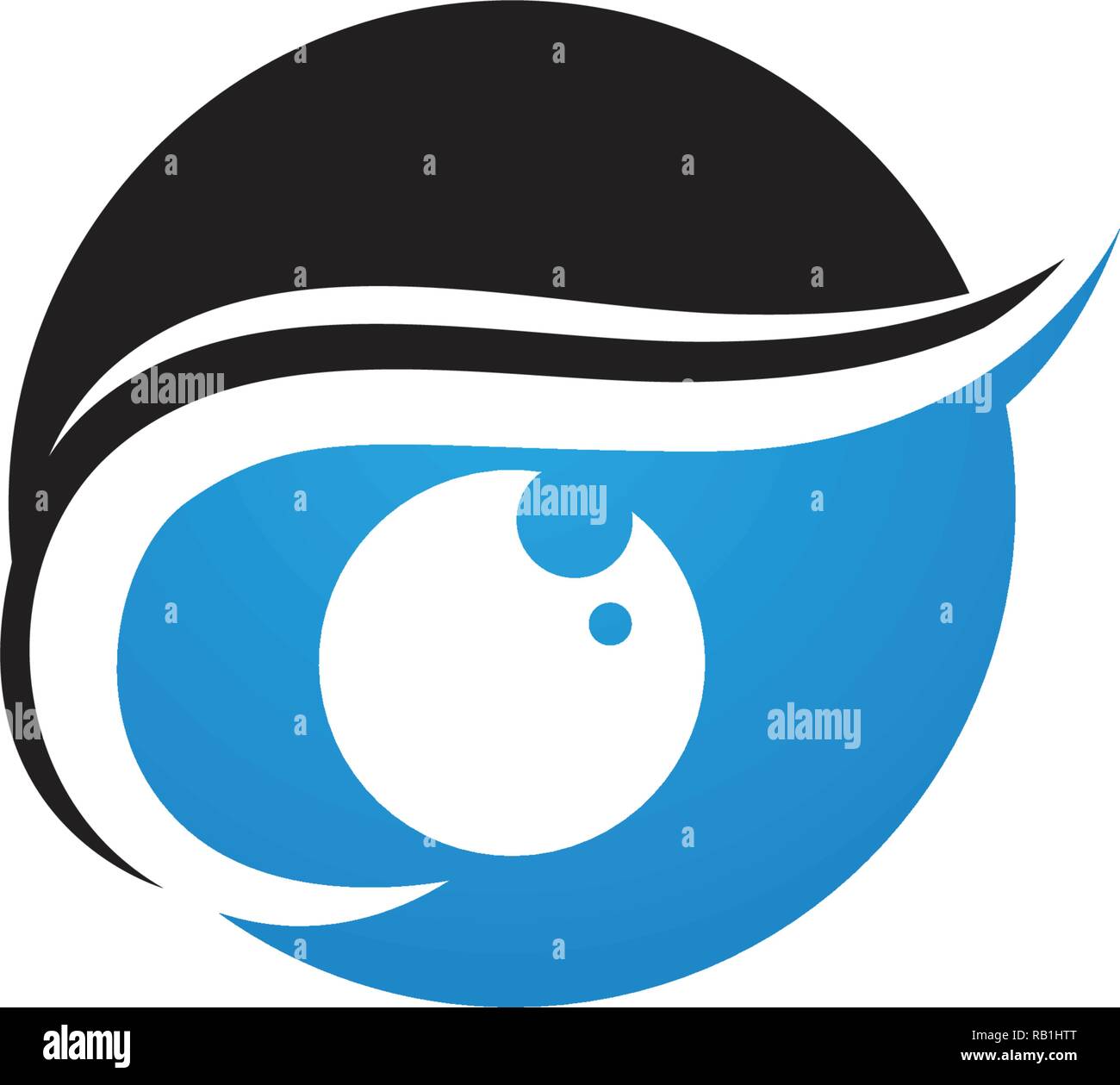 Deaf eye Stock Vector Images - Alamy