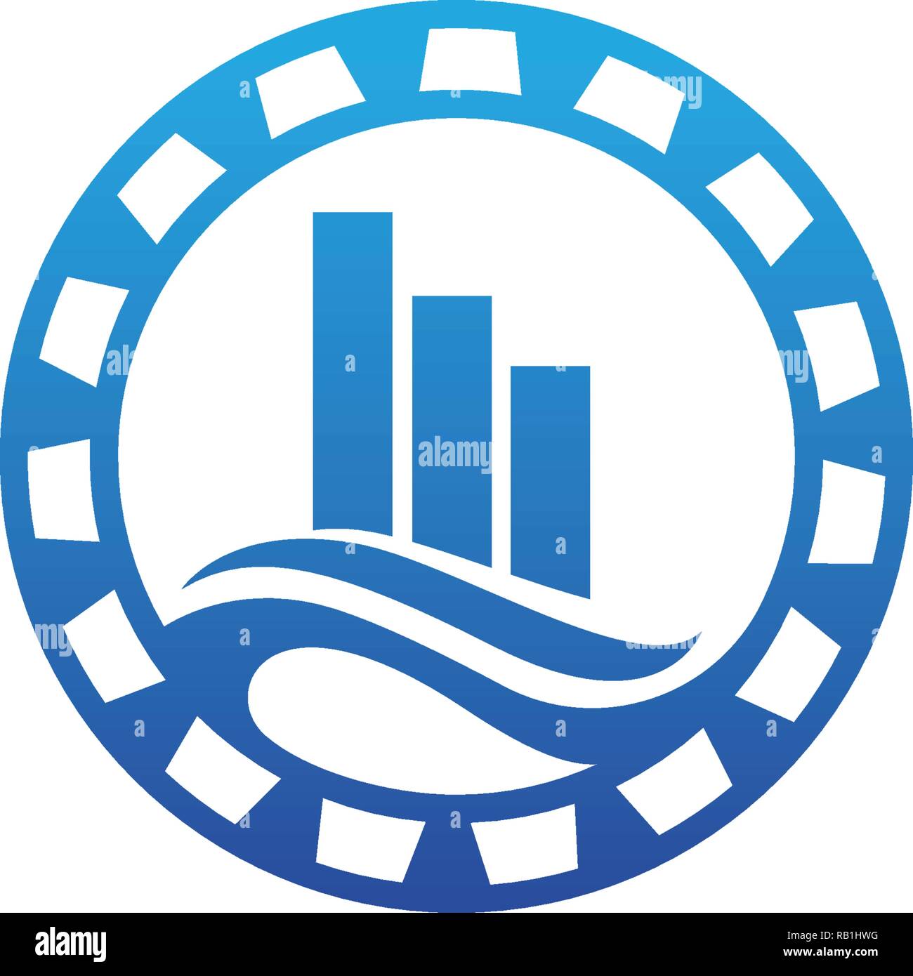 finance logo and symbols vector concept illustration Stock Vector Image ...