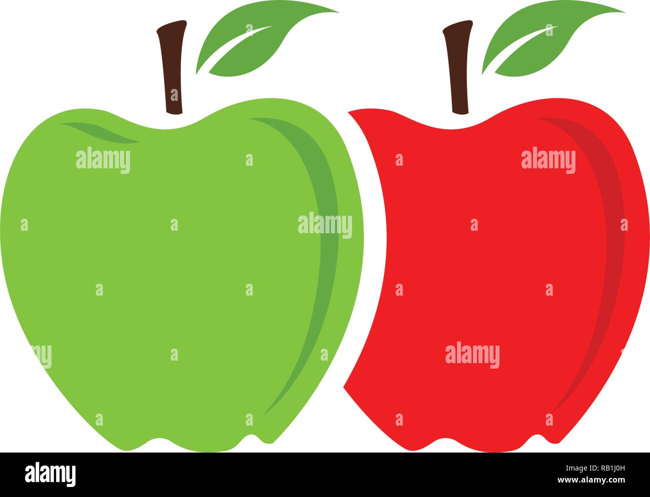 Apple icons vector illustration diet eat food Stock Vector Image & Art ...