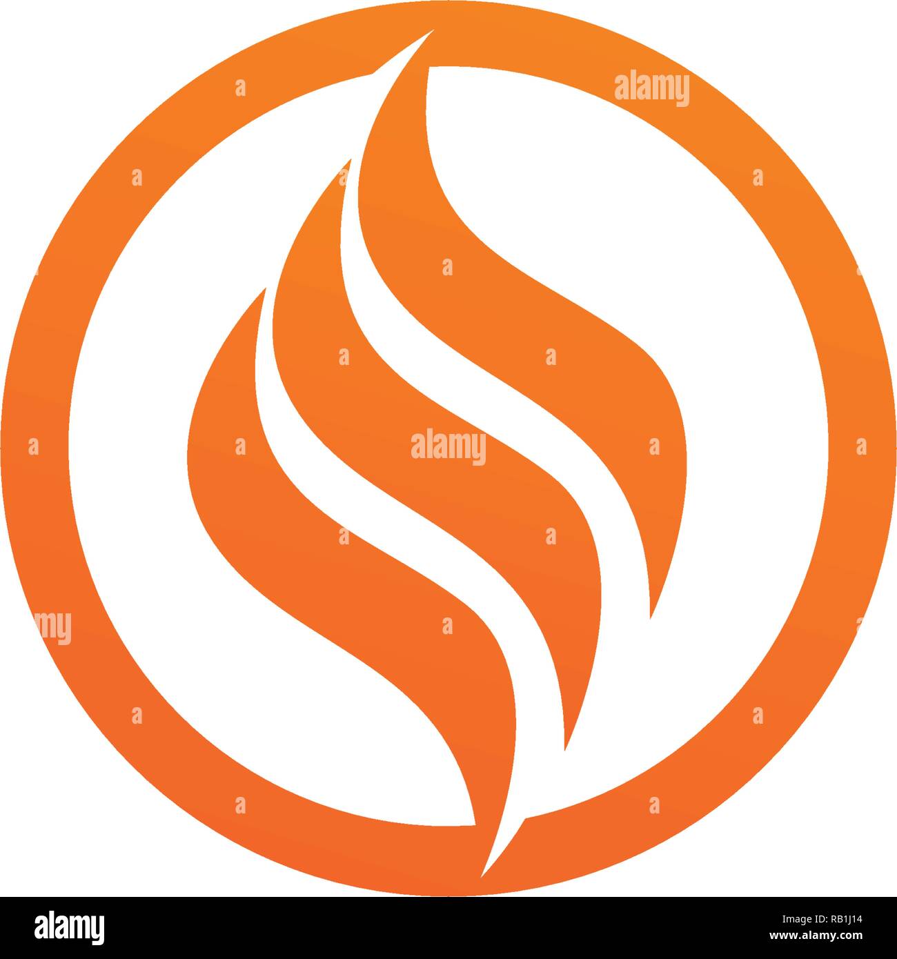 Fire flame Logo Template vector icon Oil, gas and energy logo concept ...