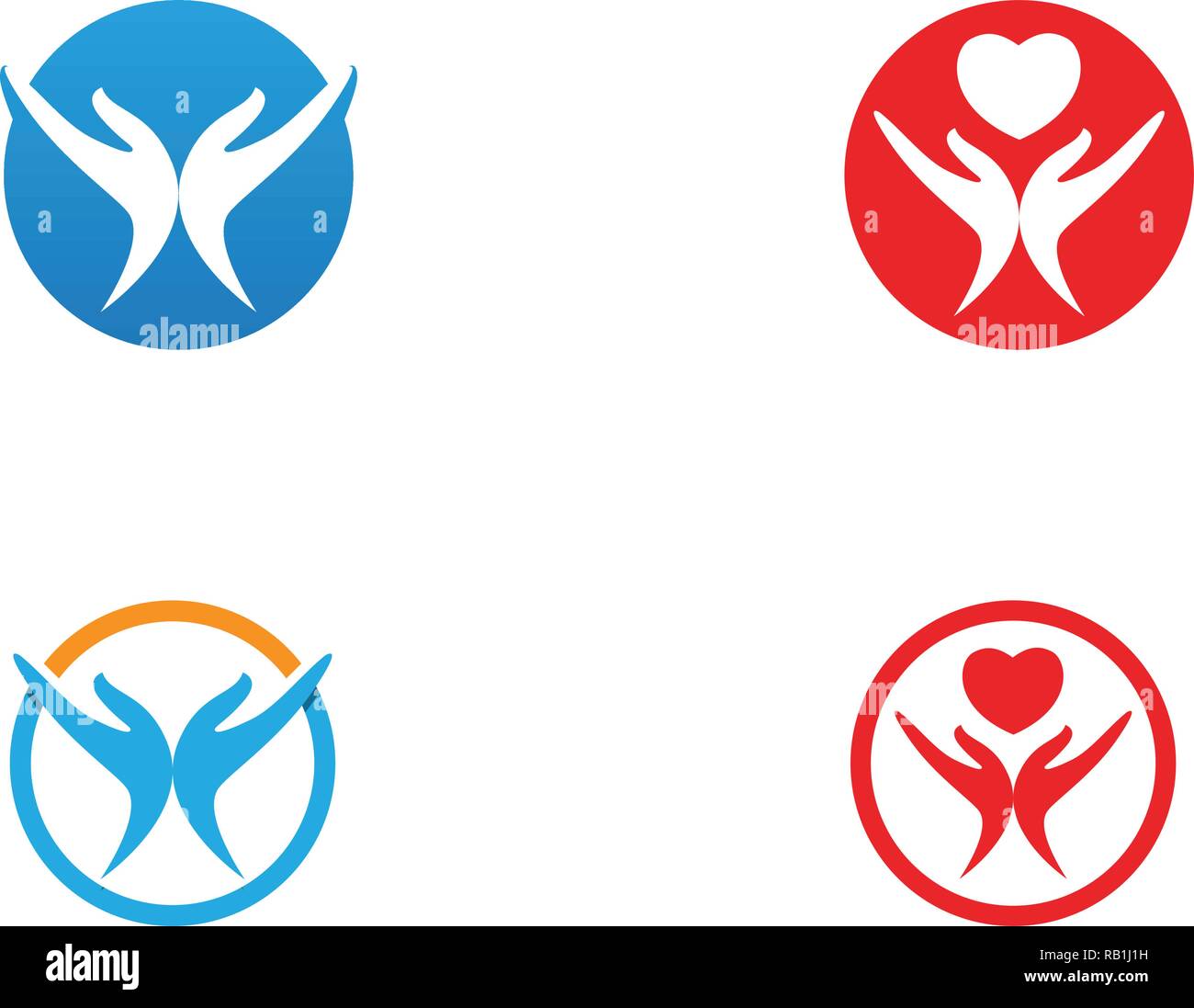 Health care people lines Cut Out Stock Images & Pictures - Alamy