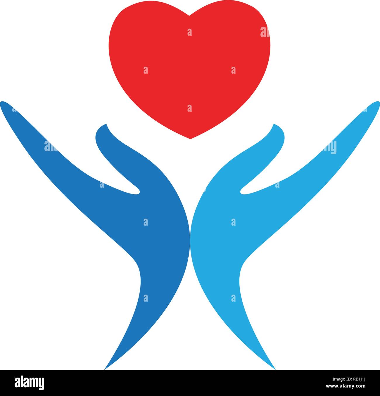 Hand care logo health care logo Stock Vector Image & Art - Alamy