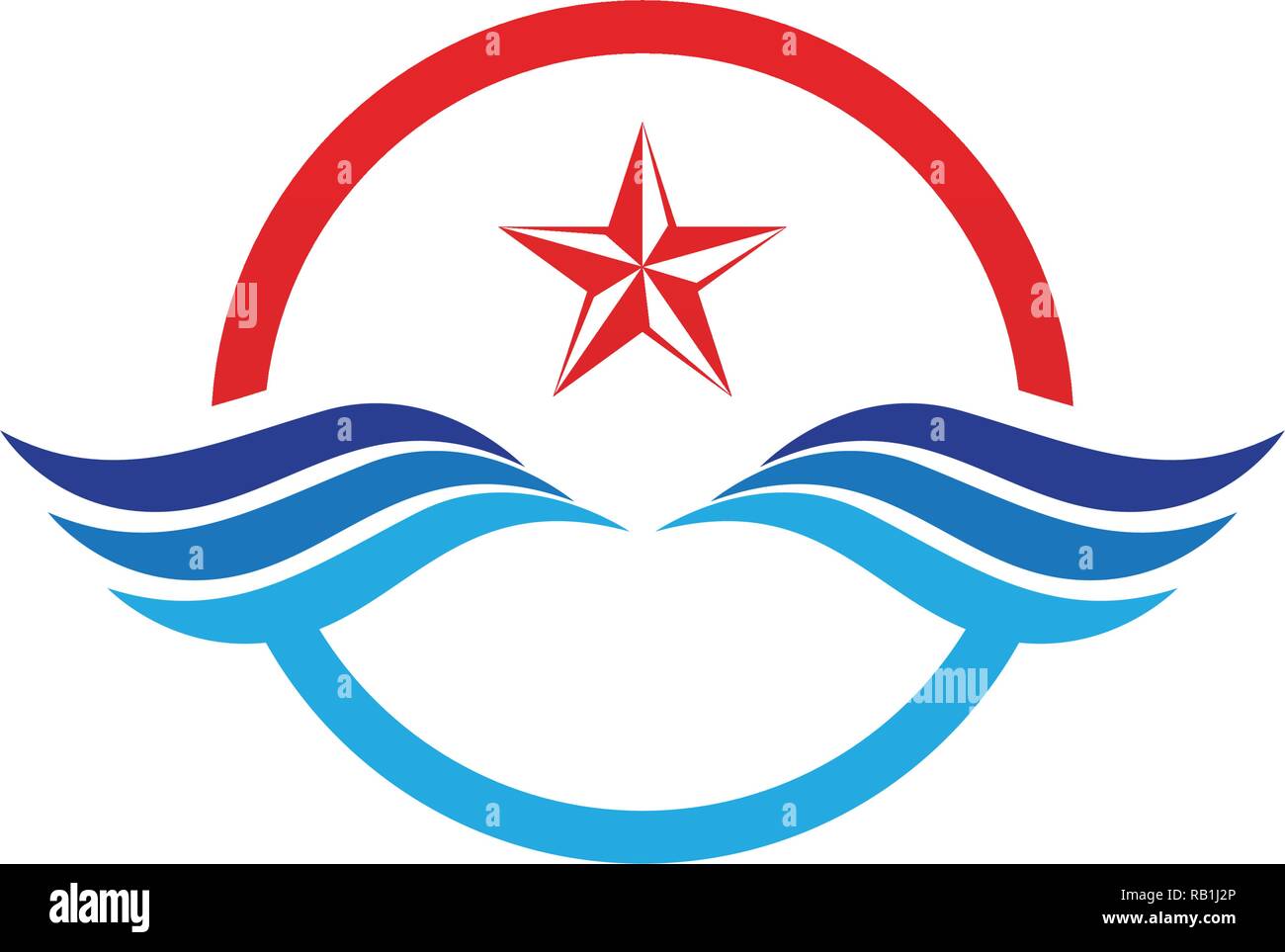 Star template vector icon illustration design Stock Vector Image & Art ...