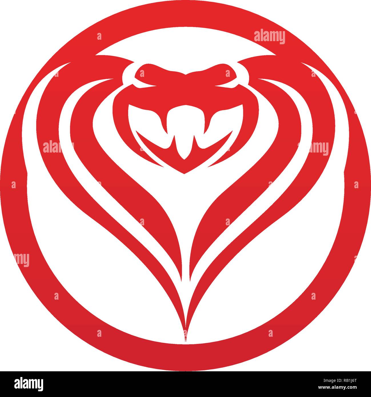 viper snake logo design element danger snake icon. viper symbol Stock ...