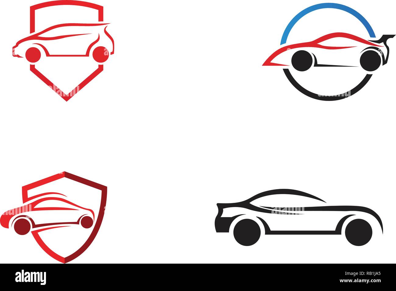 Modern automotive dealership Cut Out Stock Images & Pictures - Alamy