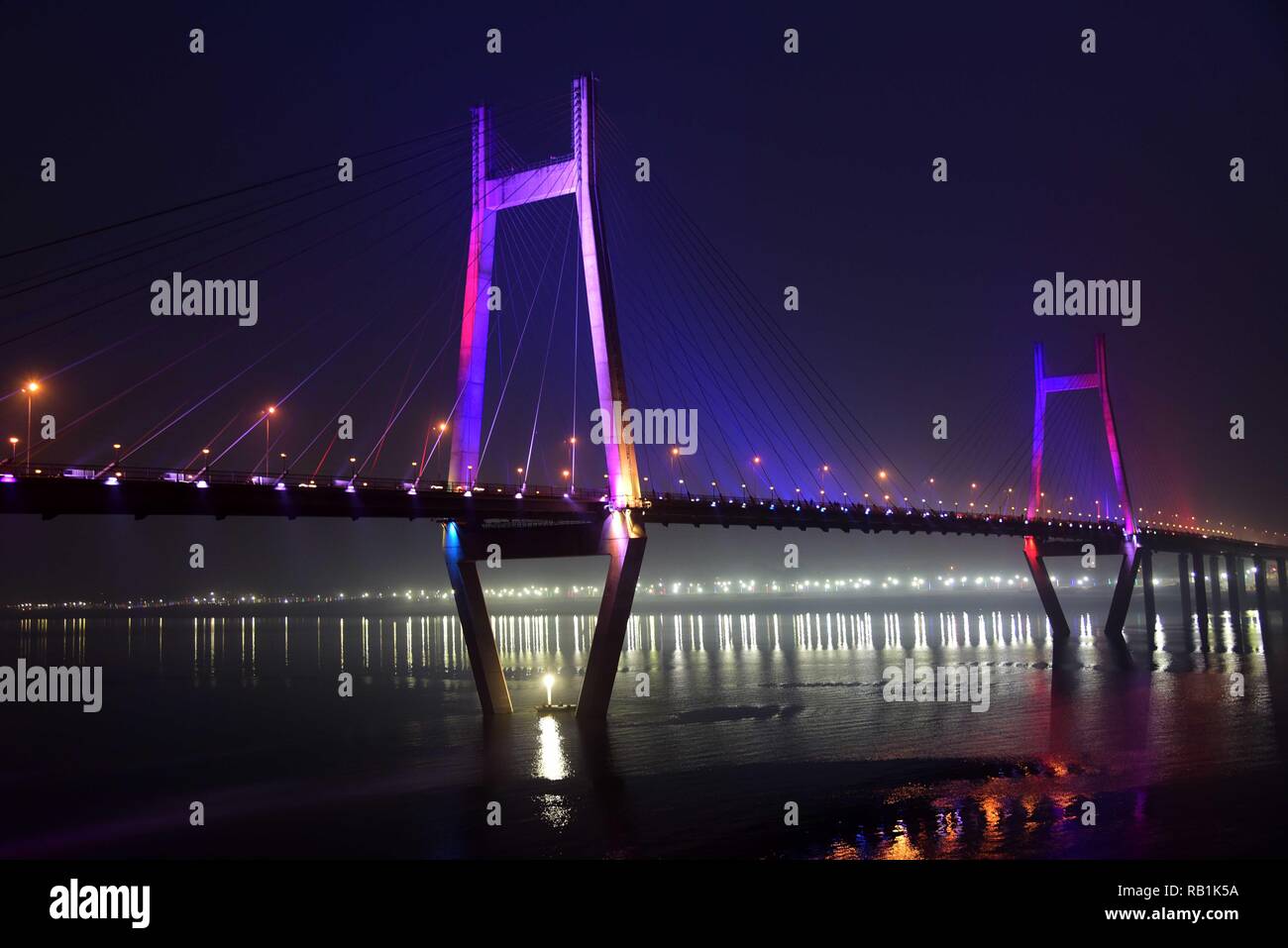 Naini bridge in allahabad india hi-res stock photography and images - Alamy