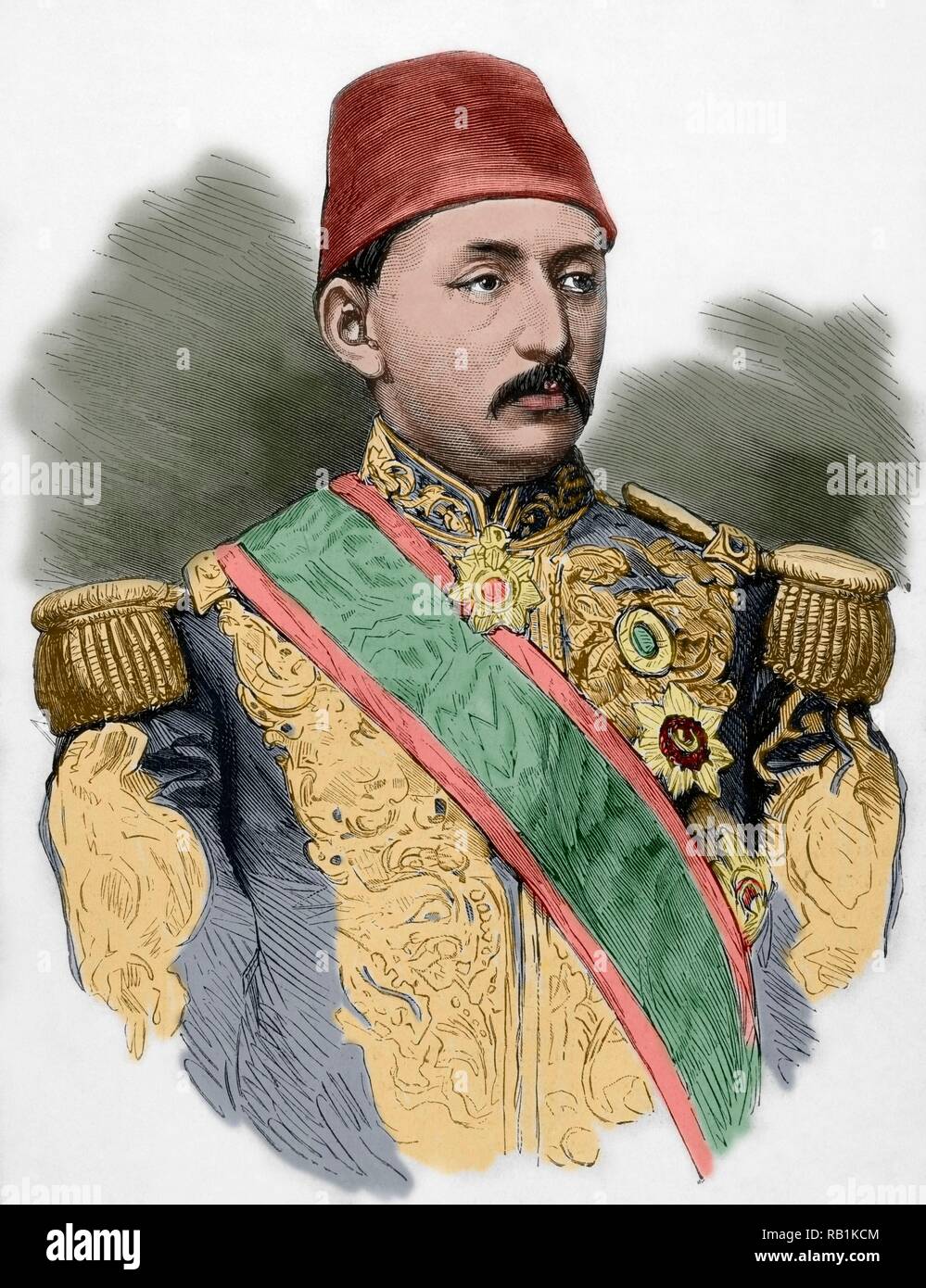 Murat V o Murad V (Constantinopla, 1840-Constantinopla, 1904). Sultán del Imperio otomano que ...