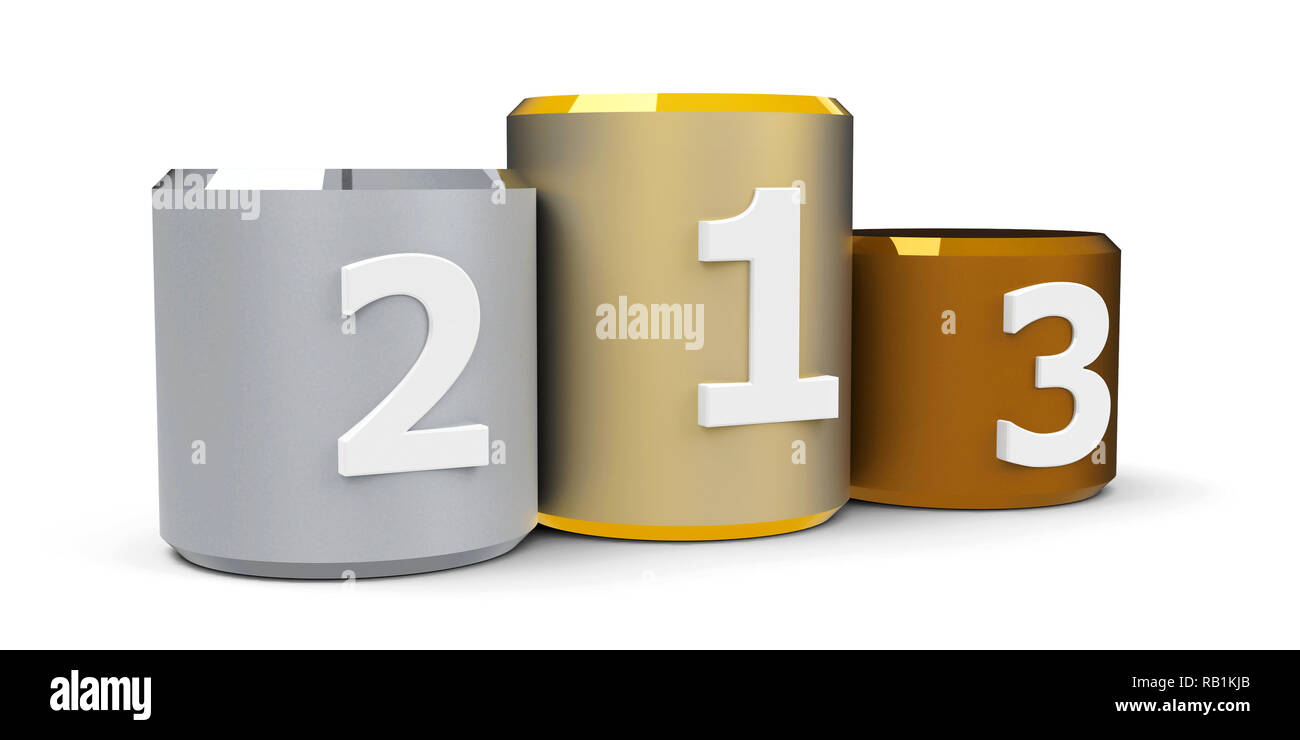 Cylinder podium Cut Out Stock Images & Pictures - Alamy