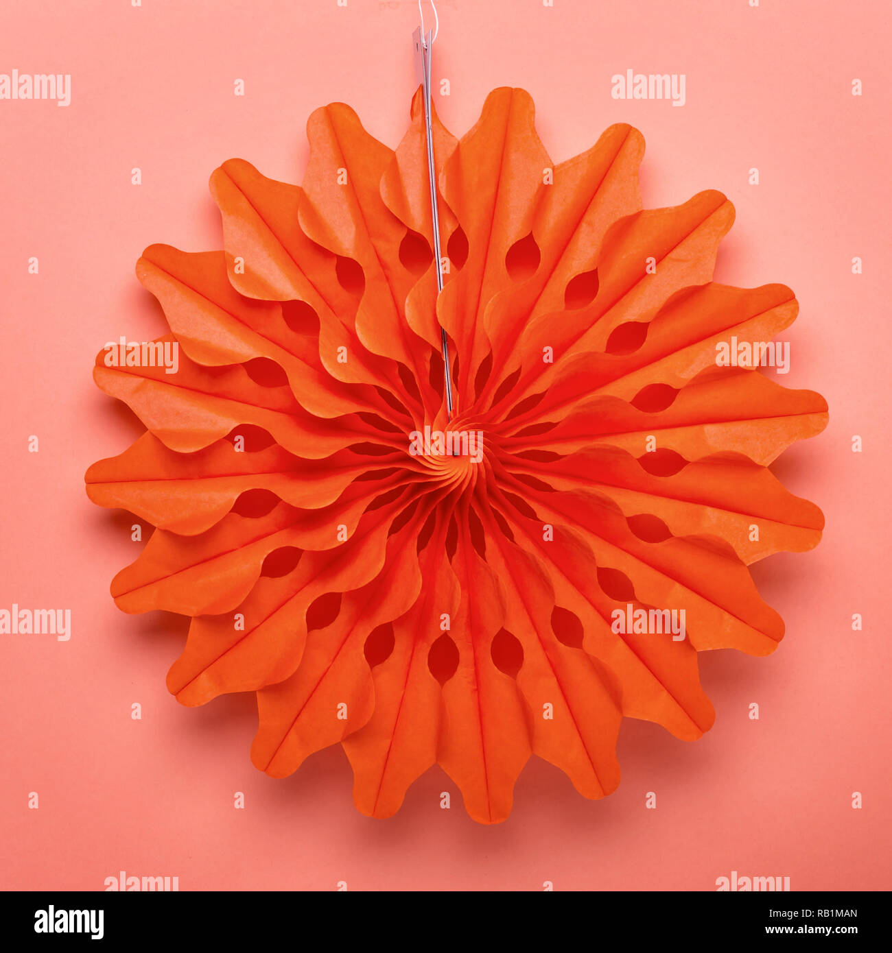 Round paper decorations hi-res stock photography and images - Alamy