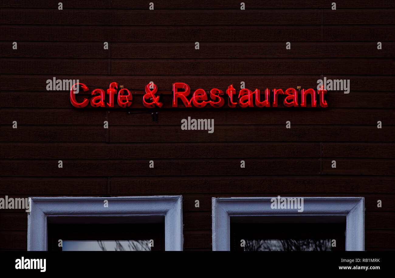 Red light cafe hi-res stock photography and images - Alamy