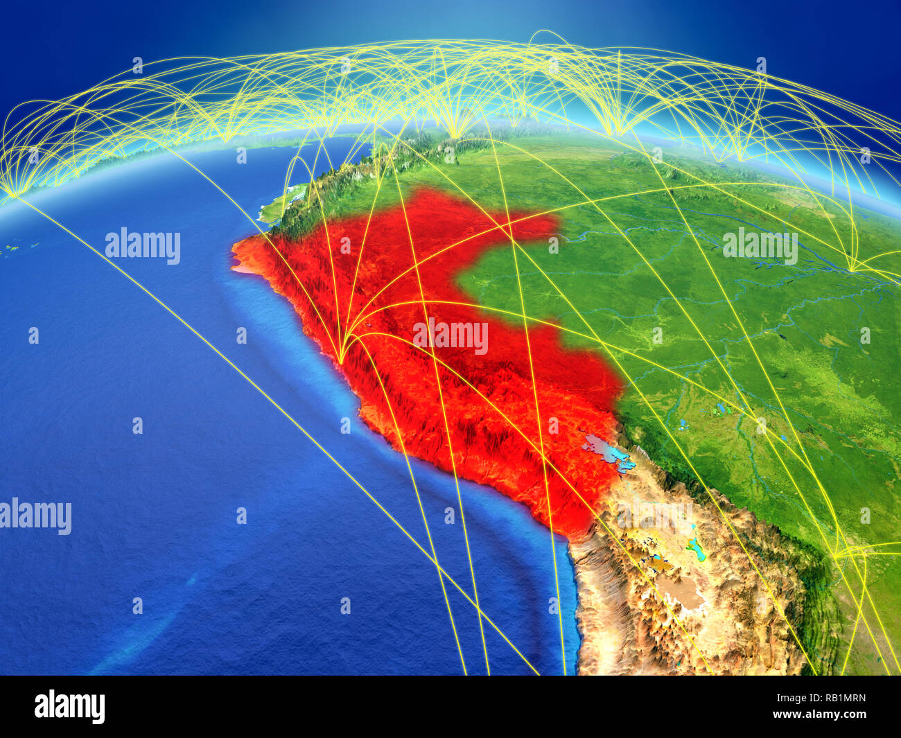 Peru network hi-res stock photography and images - Alamy