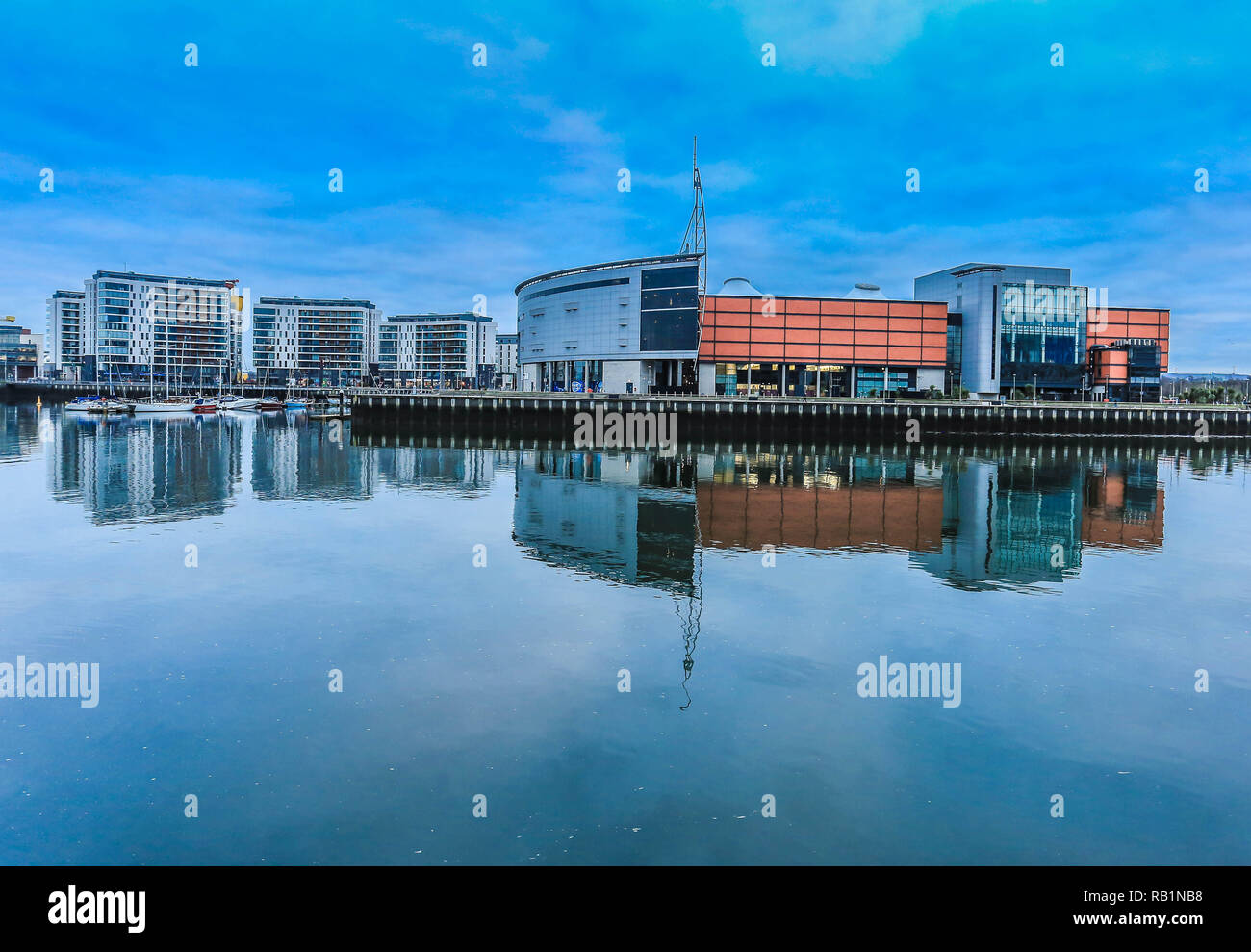 BELFAST RIVER LAGAN Stock Photo - Alamy