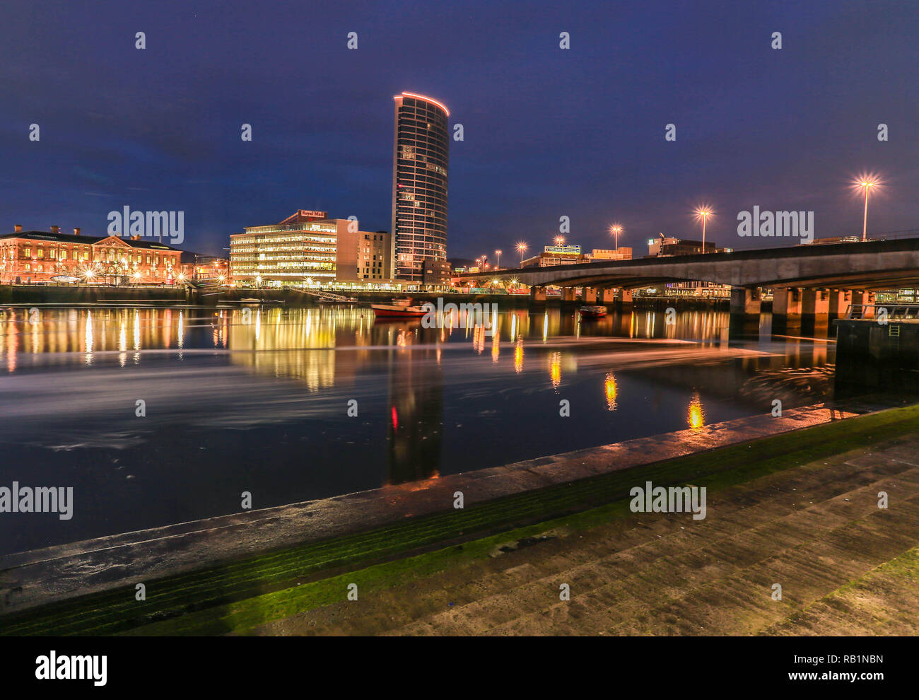BELFAST RIVER LAGAN Stock Photo - Alamy