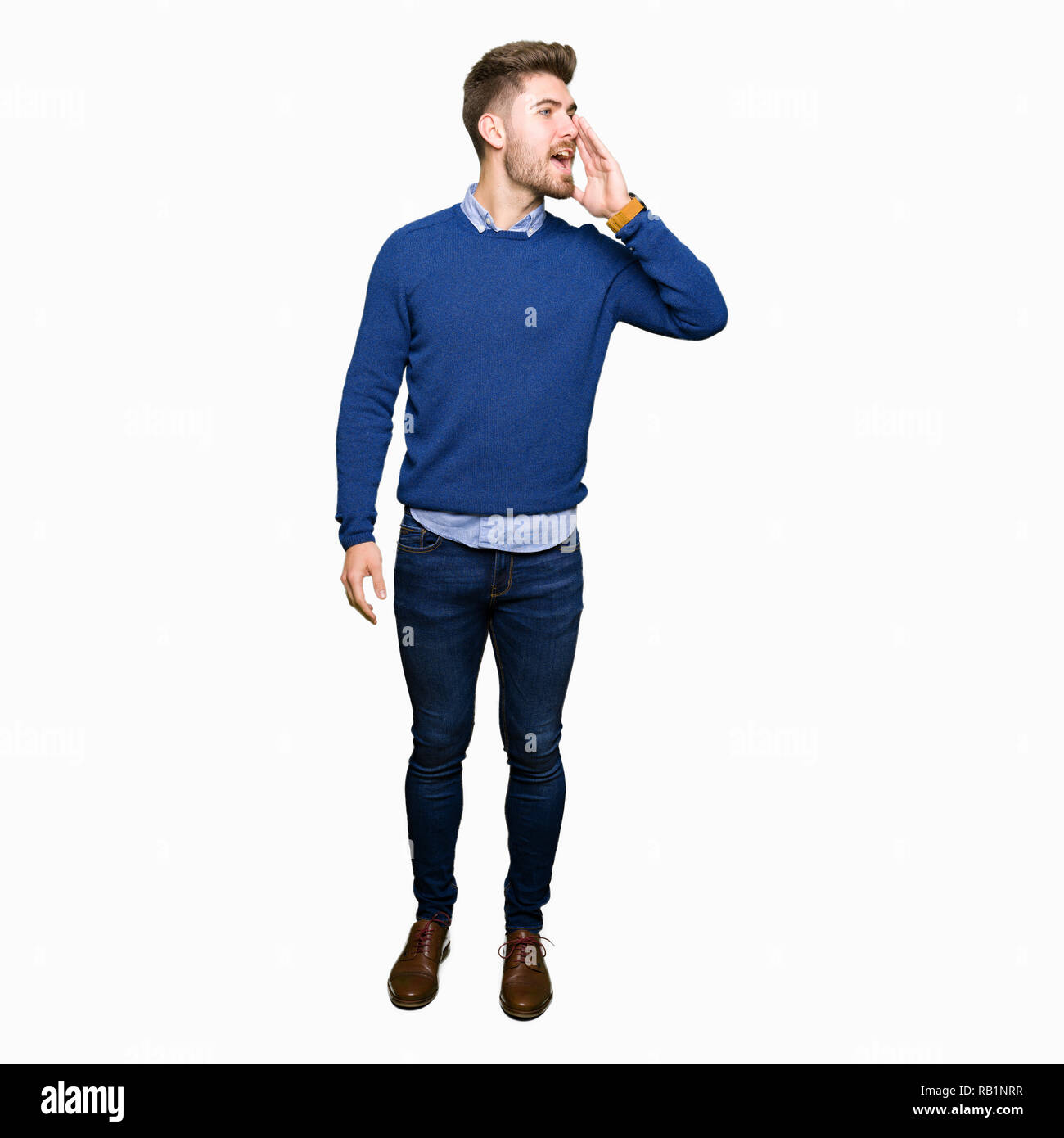 Bussines people talking full body hi-res stock photography and images ...