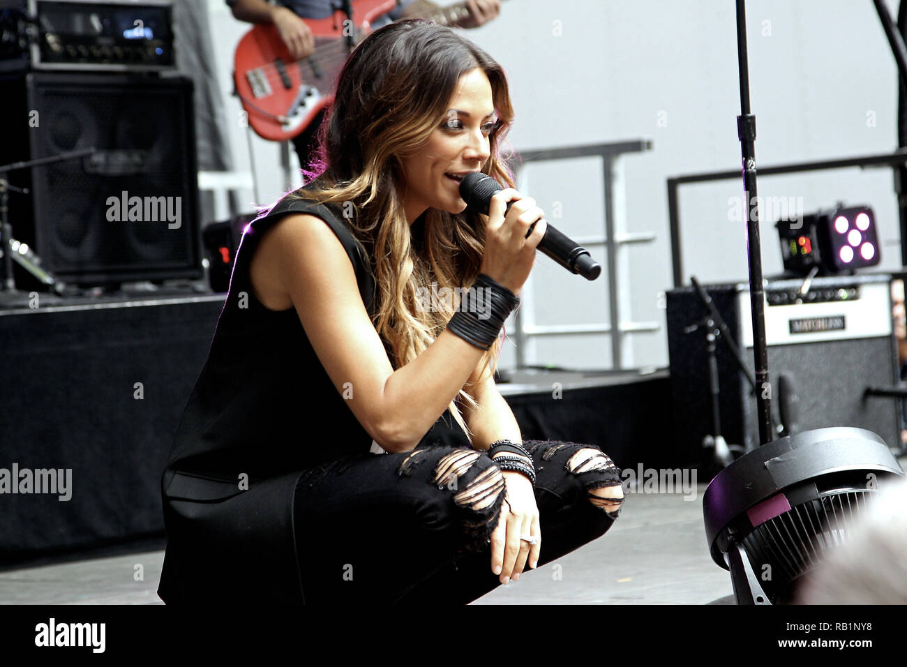 NEW YORK, NY - JUNE 26: Jana Kramer performs during "FOX & Friends" All ...