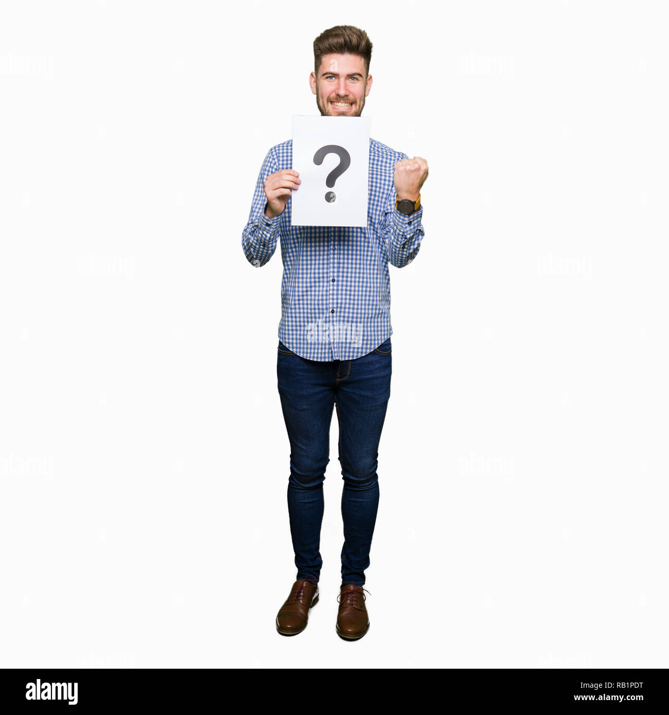 Exuberant excitement celebrating victory Cut Out Stock Images ...