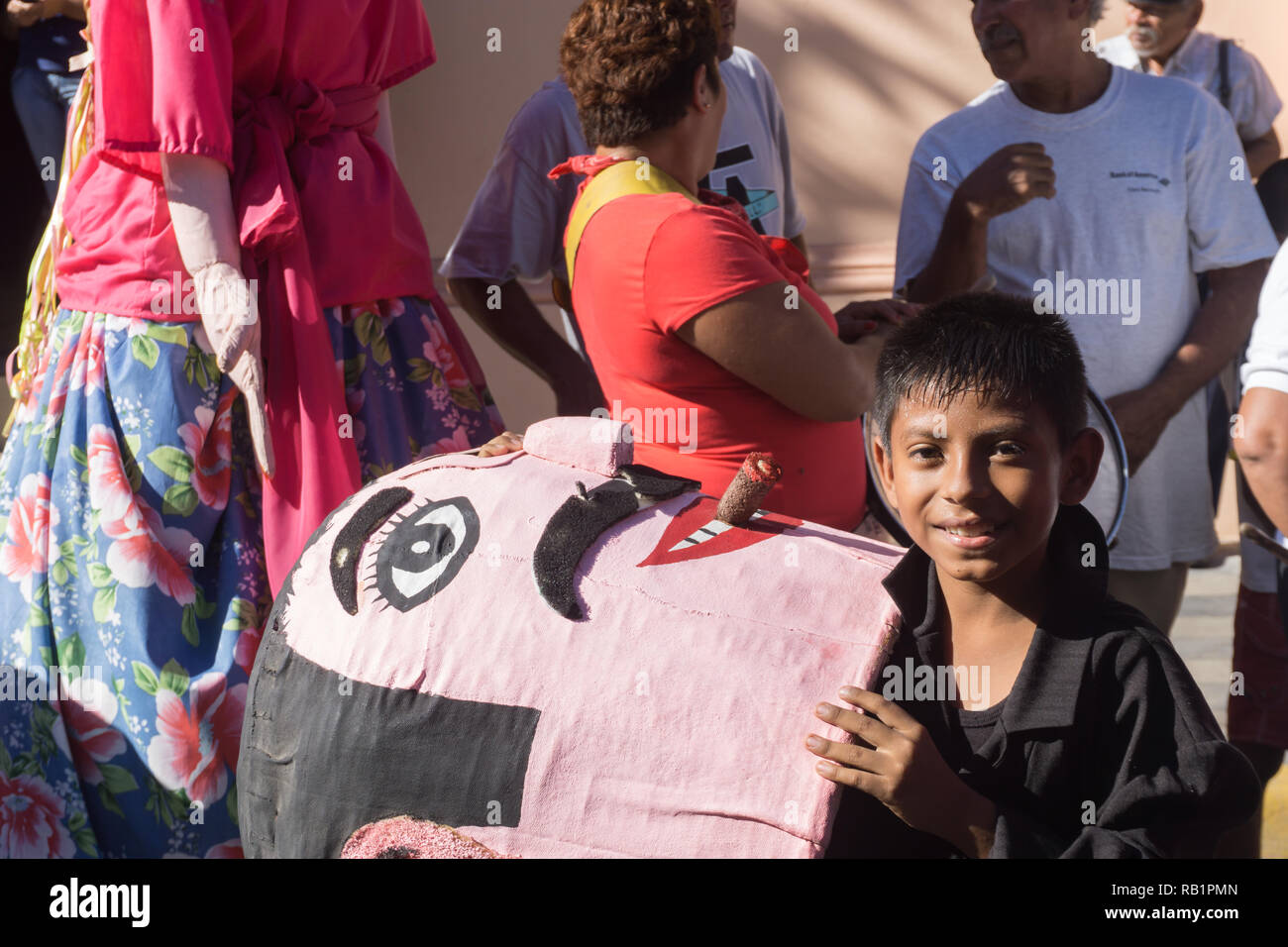 Granada, Nicaragua – February 15, 2017: People wearing traditional ...