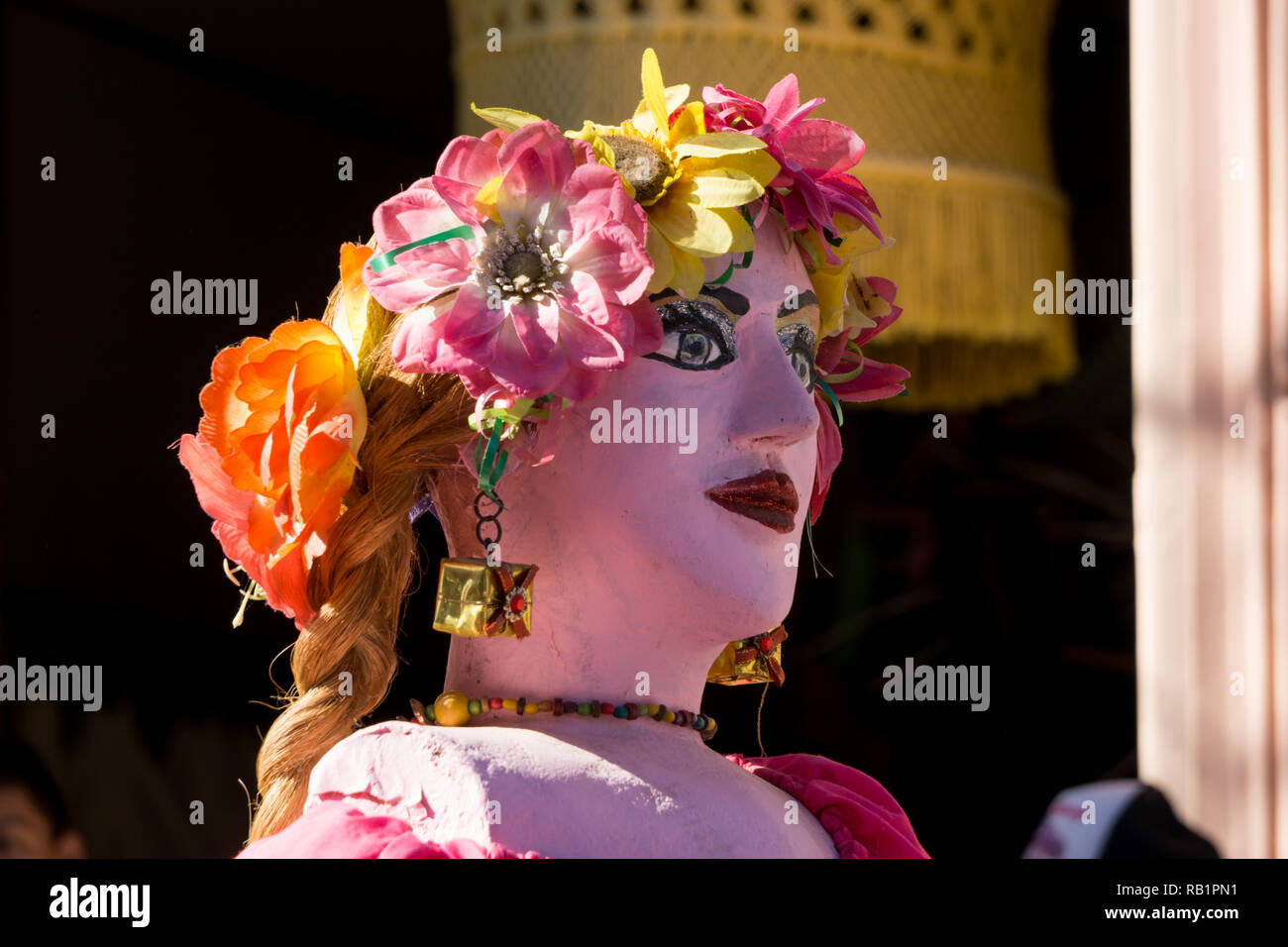 Granada, Nicaragua – February 15, 2017: People wearing traditional ...