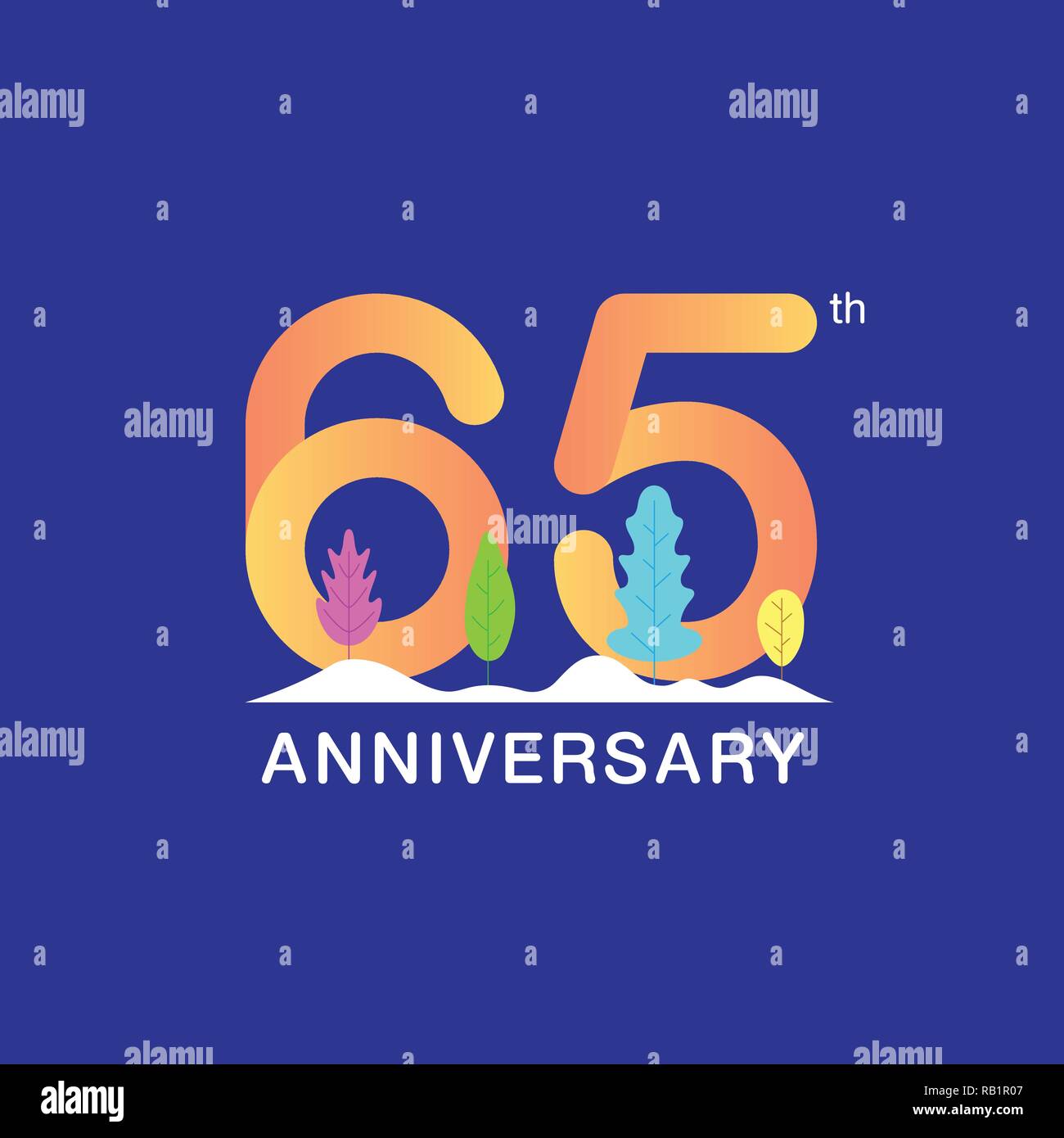 Number 65 Stock Vector Images - Alamy