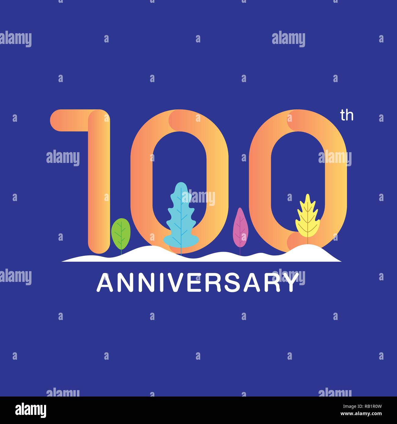 Number 100 vector vectors hi-res stock photography and images - Alamy