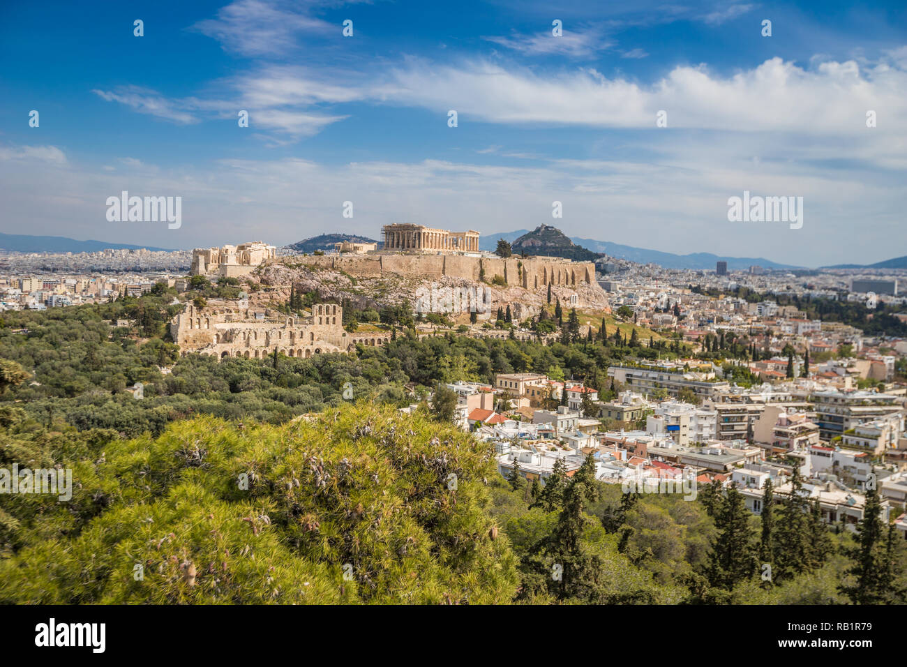Nice acropolis hi-res stock photography and images - Alamy